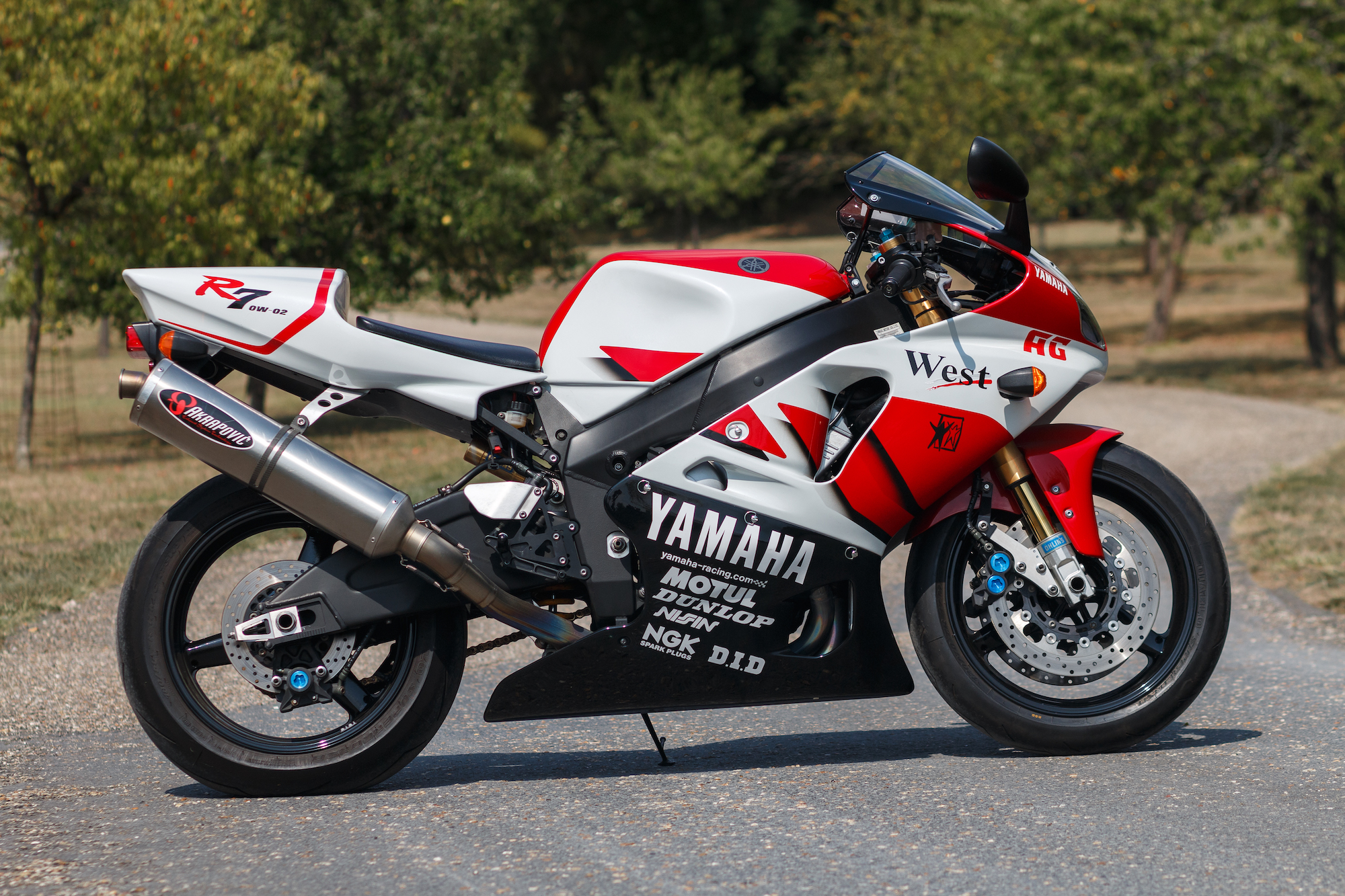 2001 YAMAHA YZF-R7 OW-02 - RACE BIKE