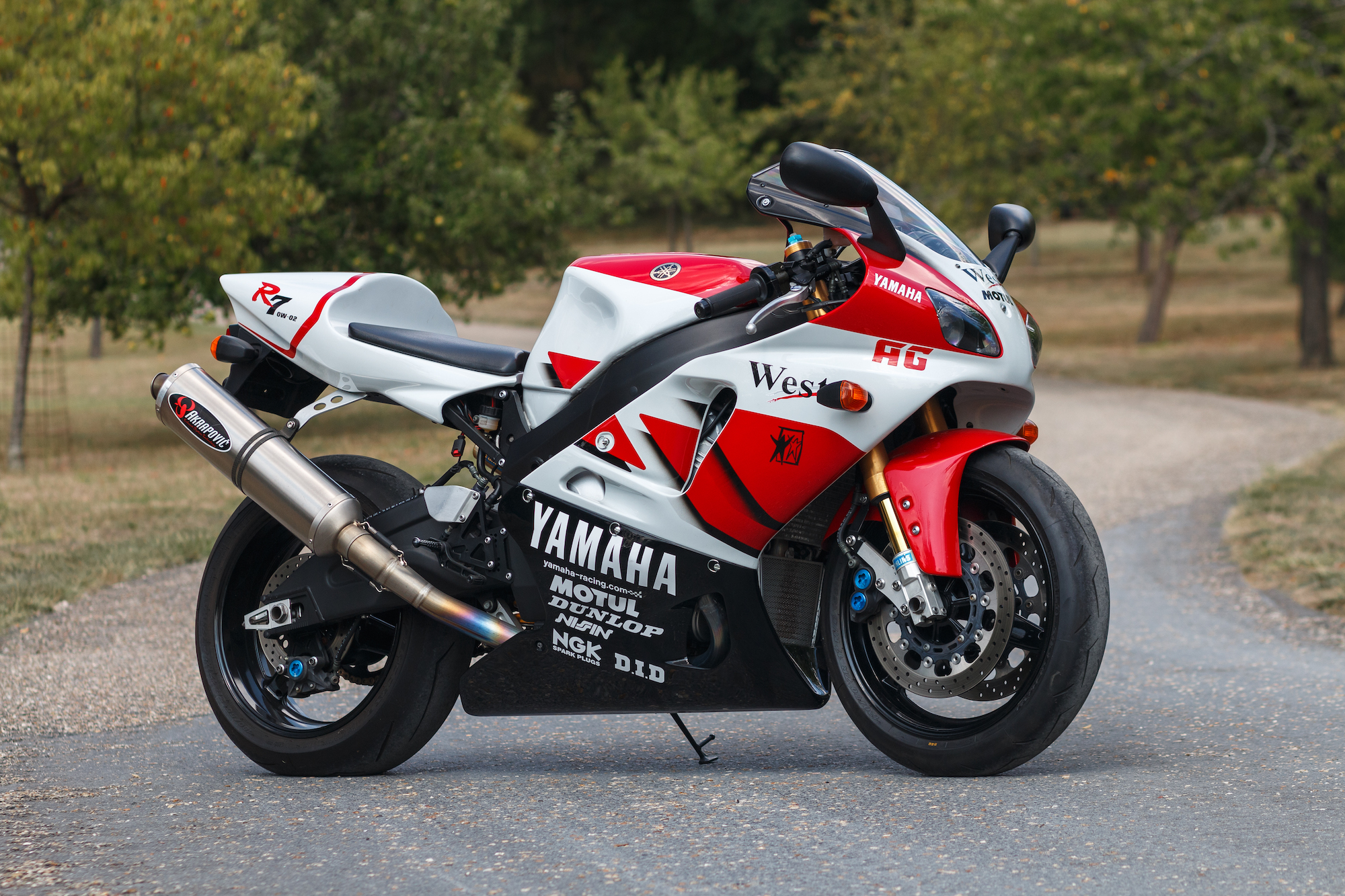 2001 YAMAHA YZF-R7 OW-02 - RACE BIKE