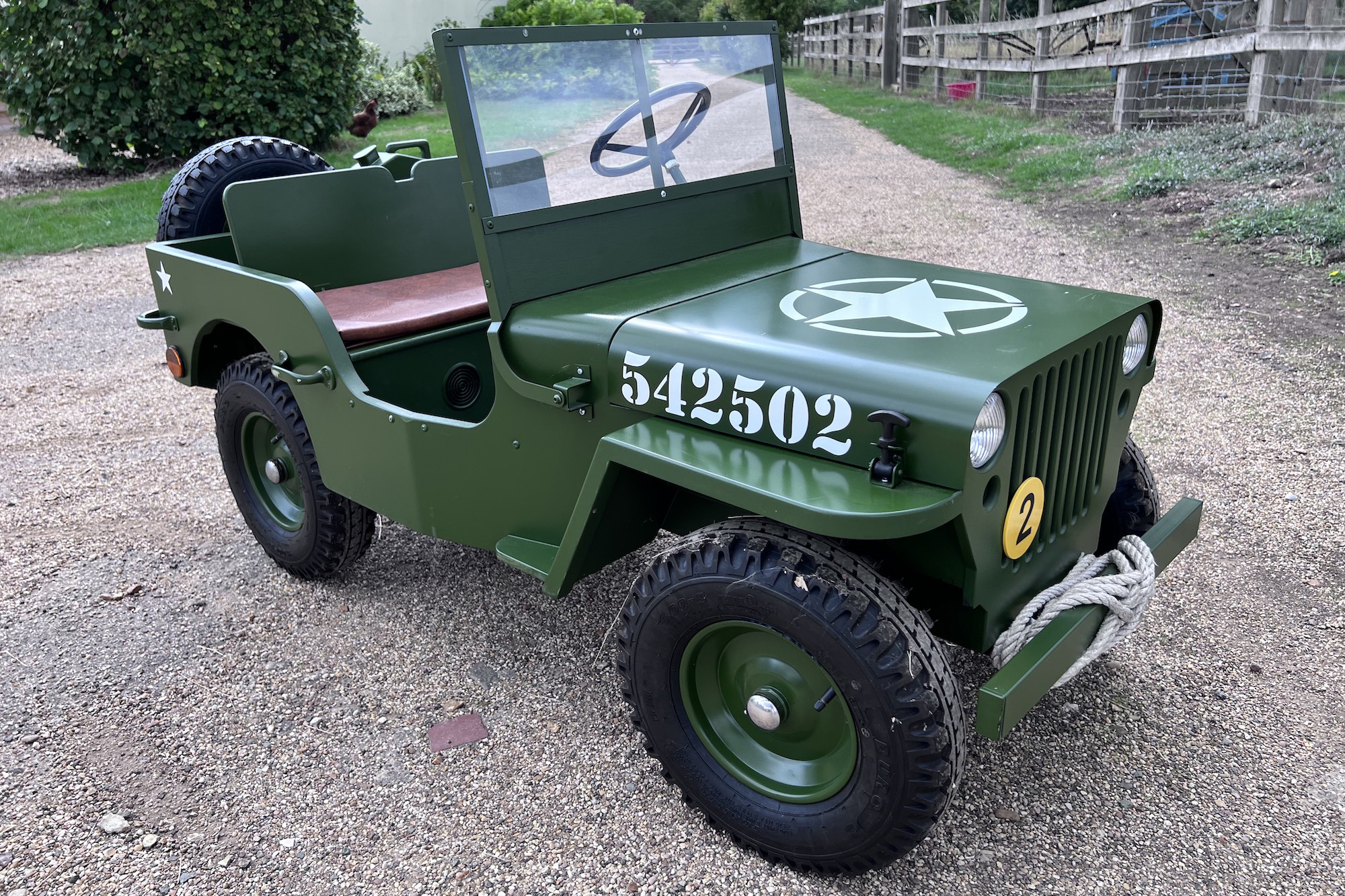 2020 TOYLANDER MB43 WILLYS JEEP CHILDREN'S CAR