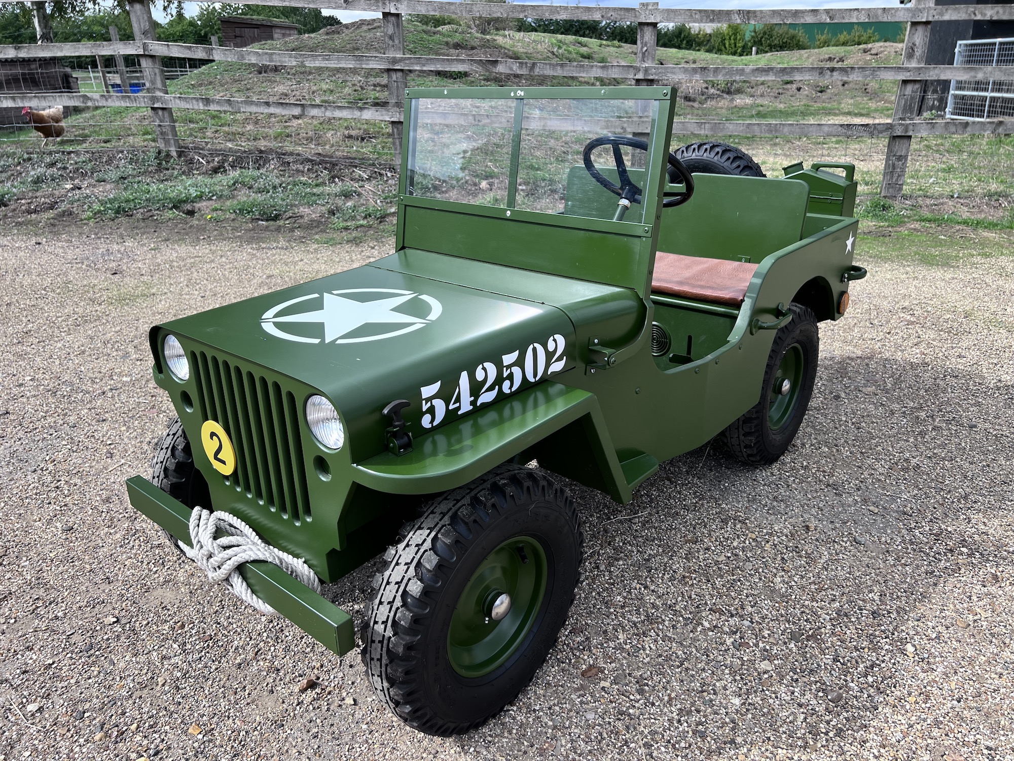 2020 TOYLANDER MB43 WILLYS JEEP CHILDREN'S CAR