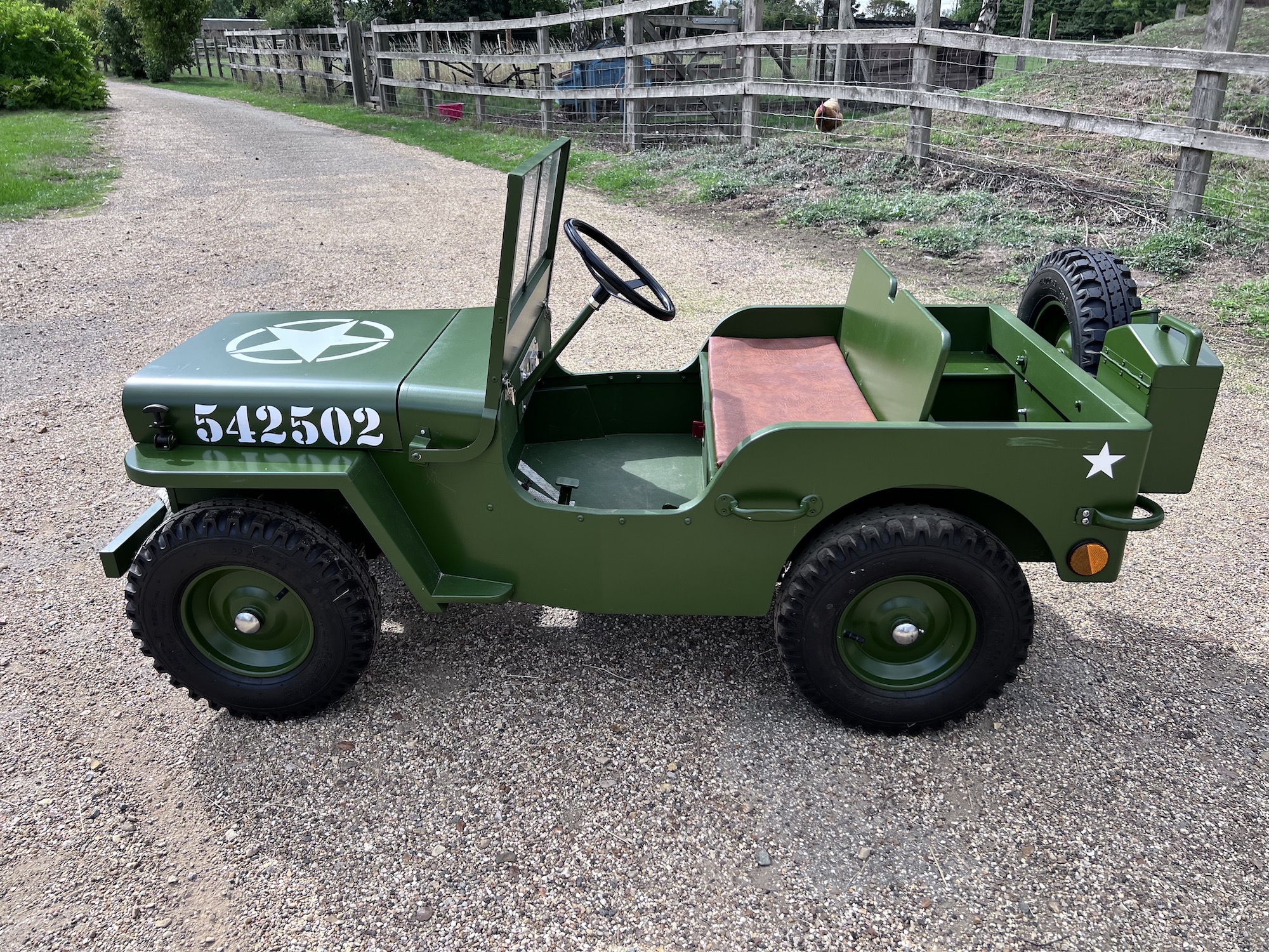 2020 TOYLANDER MB43 WILLYS JEEP CHILDREN'S CAR