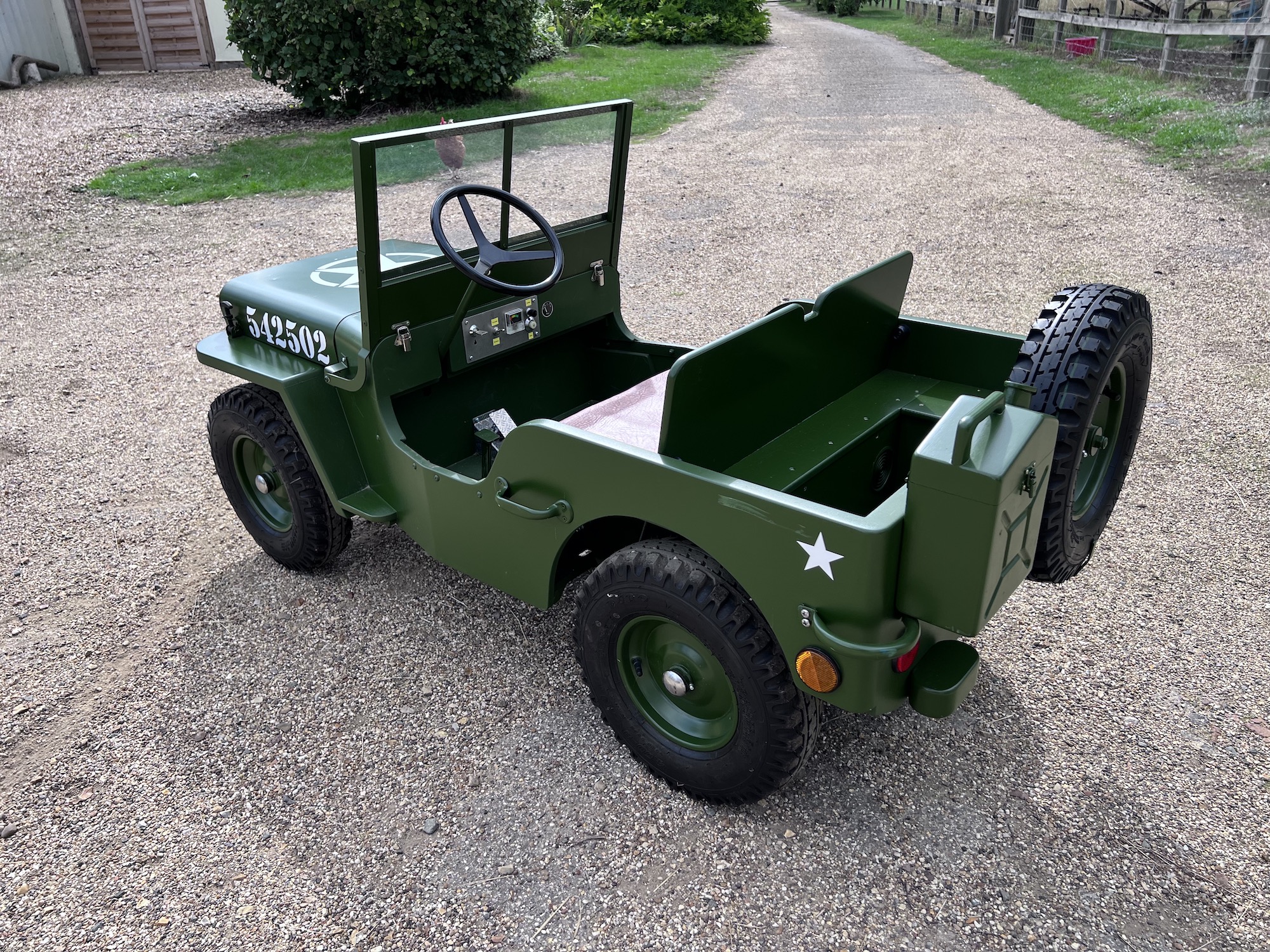 2020 TOYLANDER MB43 WILLYS JEEP CHILDREN'S CAR