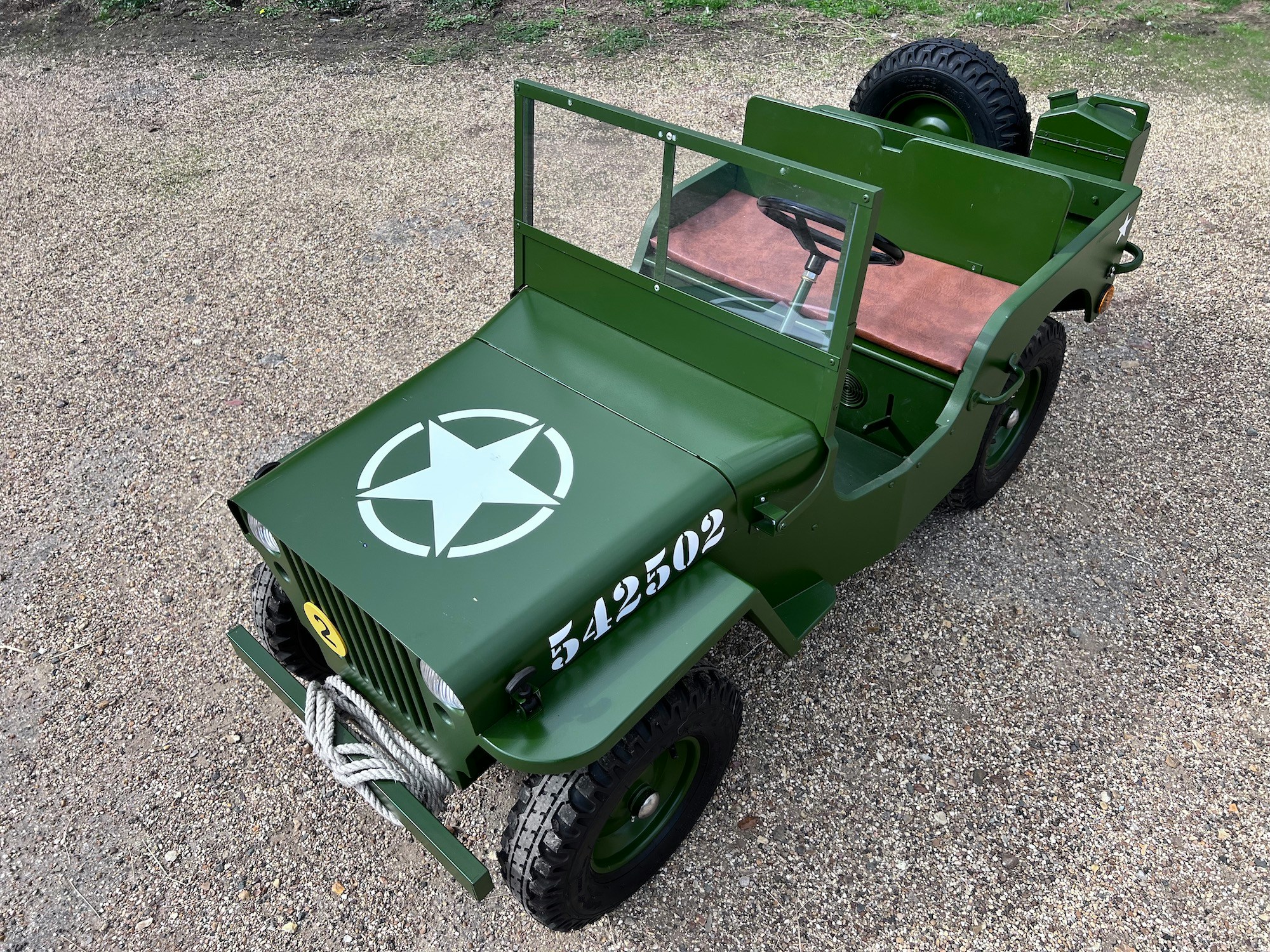 2020 TOYLANDER MB43 WILLYS JEEP CHILDREN'S CAR