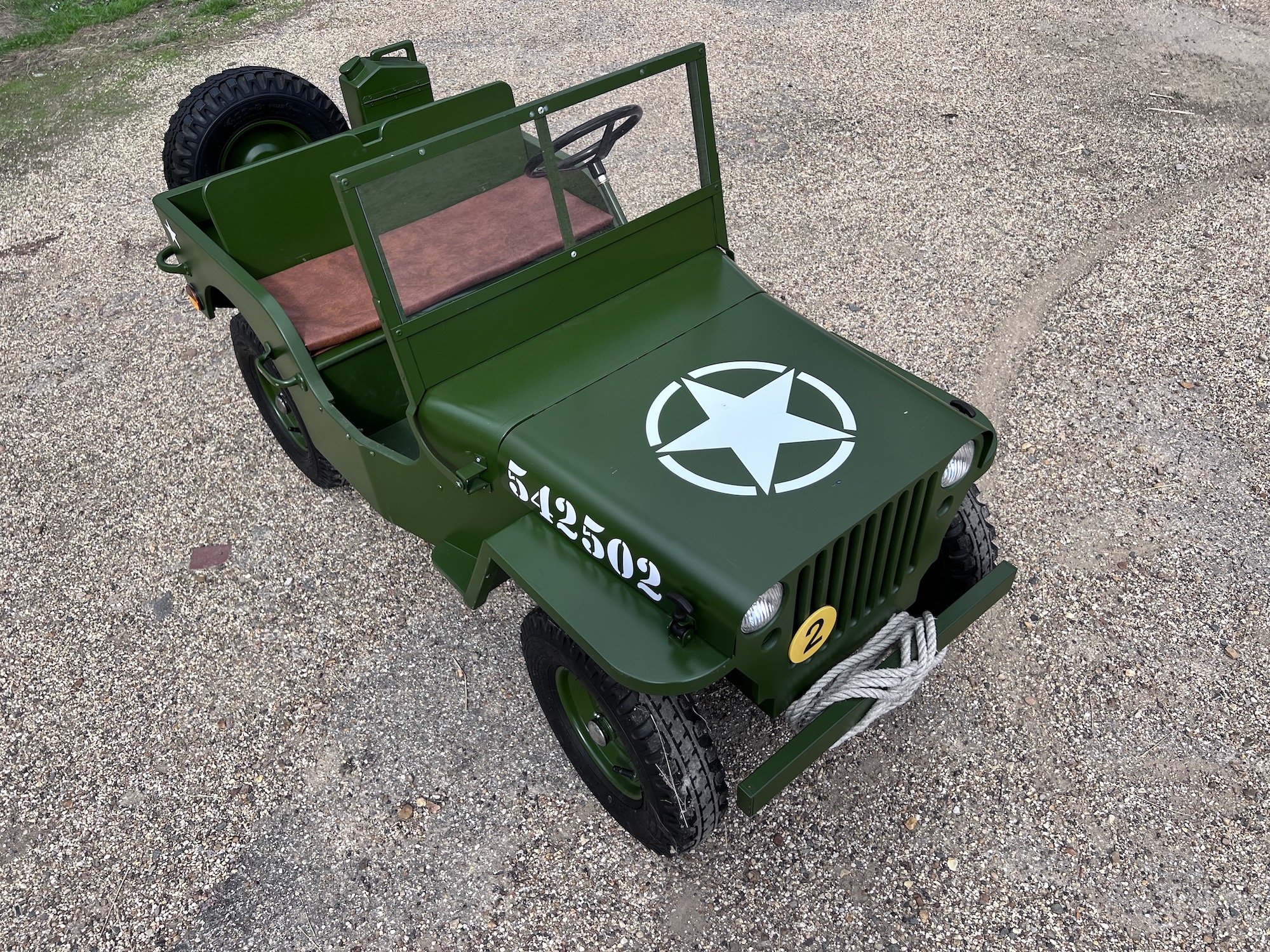 2020 TOYLANDER MB43 WILLYS JEEP CHILDREN'S CAR