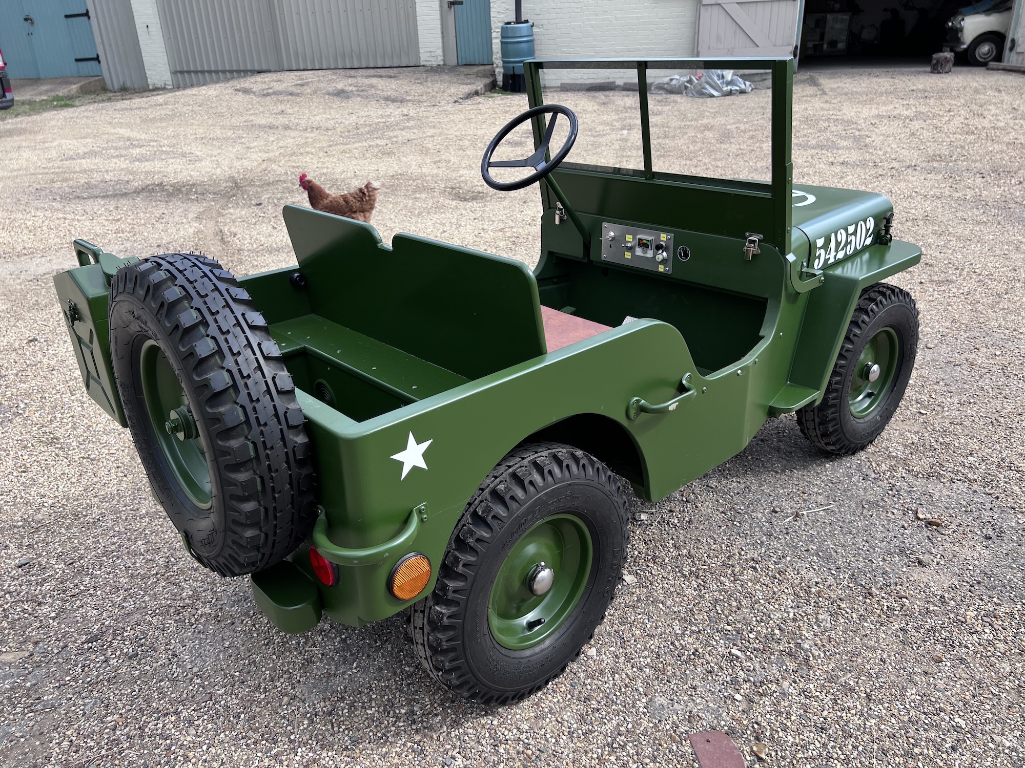 2020 TOYLANDER MB43 WILLYS JEEP CHILDREN'S CAR