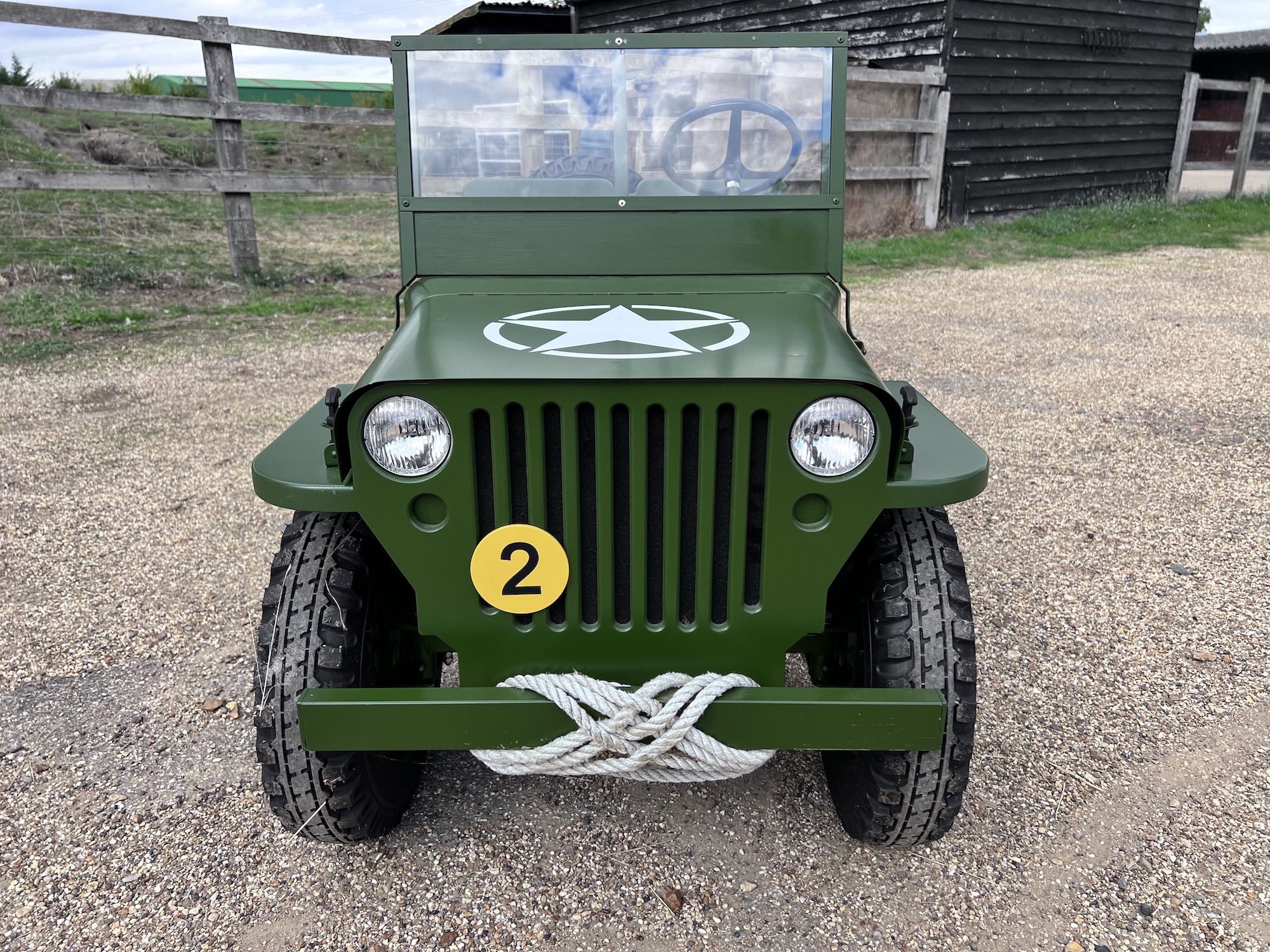 2020 TOYLANDER MB43 WILLYS JEEP CHILDREN'S CAR