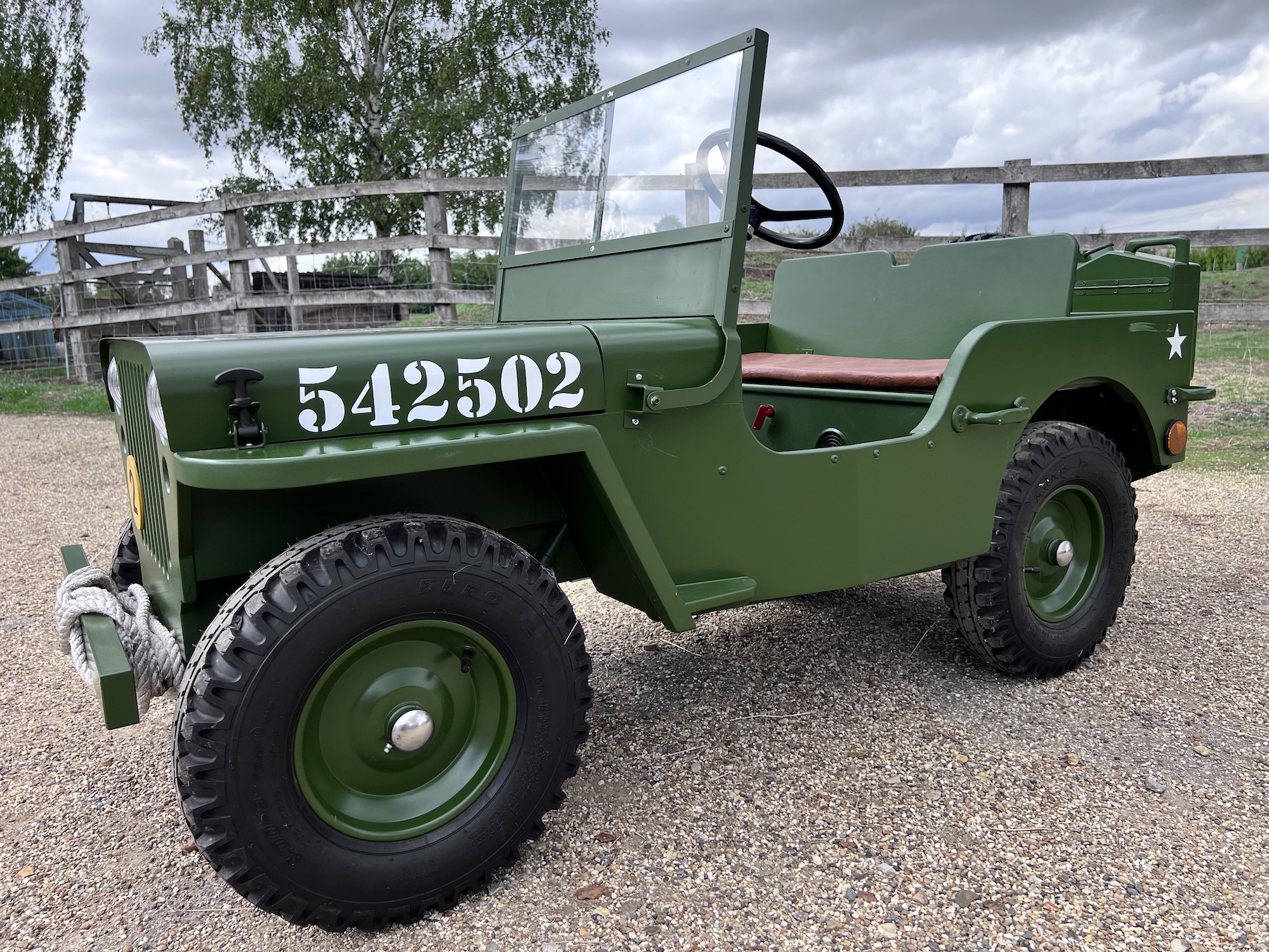 2020 TOYLANDER MB43 WILLYS JEEP CHILDREN'S CAR