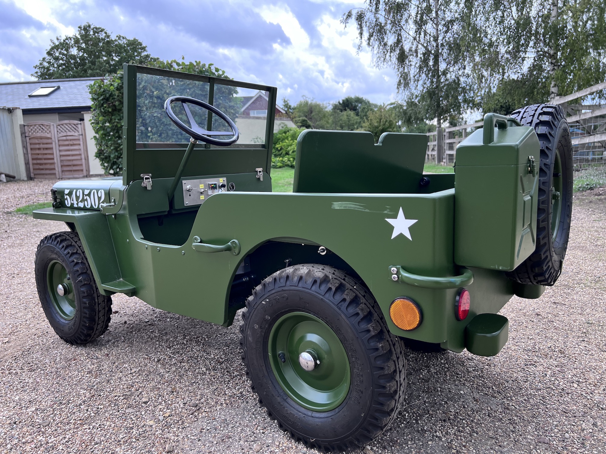 2020 TOYLANDER MB43 WILLYS JEEP CHILDREN'S CAR