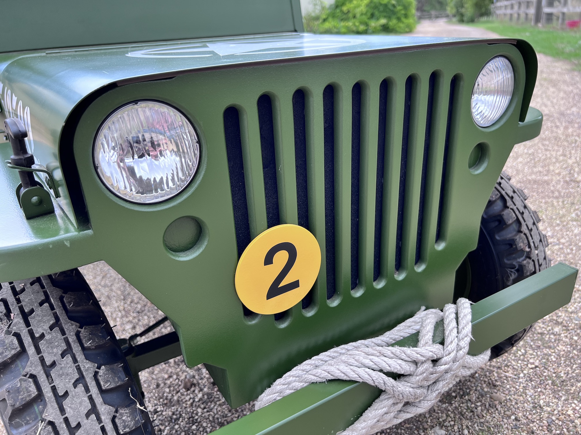 2020 TOYLANDER MB43 WILLYS JEEP CHILDREN'S CAR