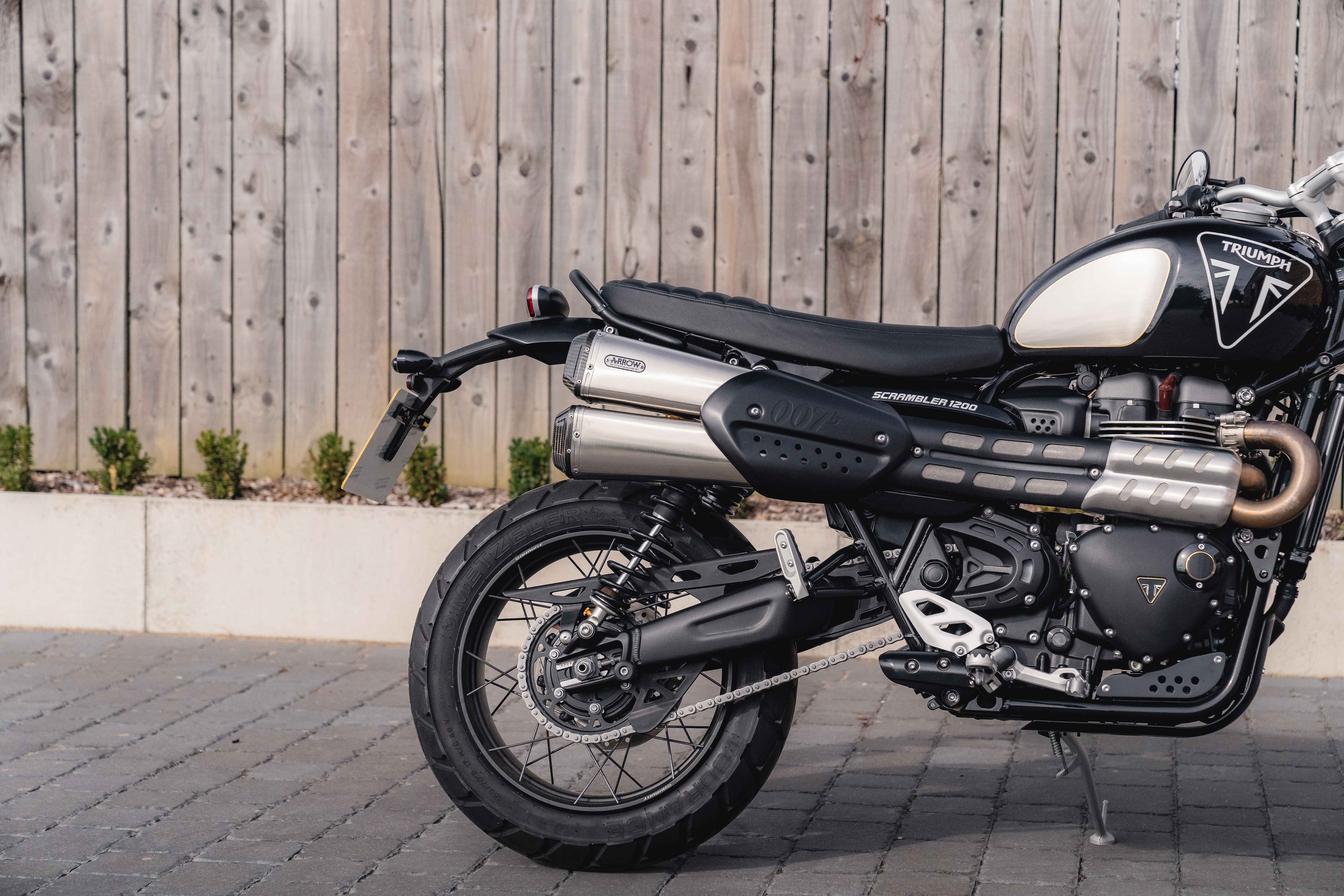 2020 TRIUMPH SCRAMBLER 1200 'BOND EDITION' - 18 MILES for sale by ...
