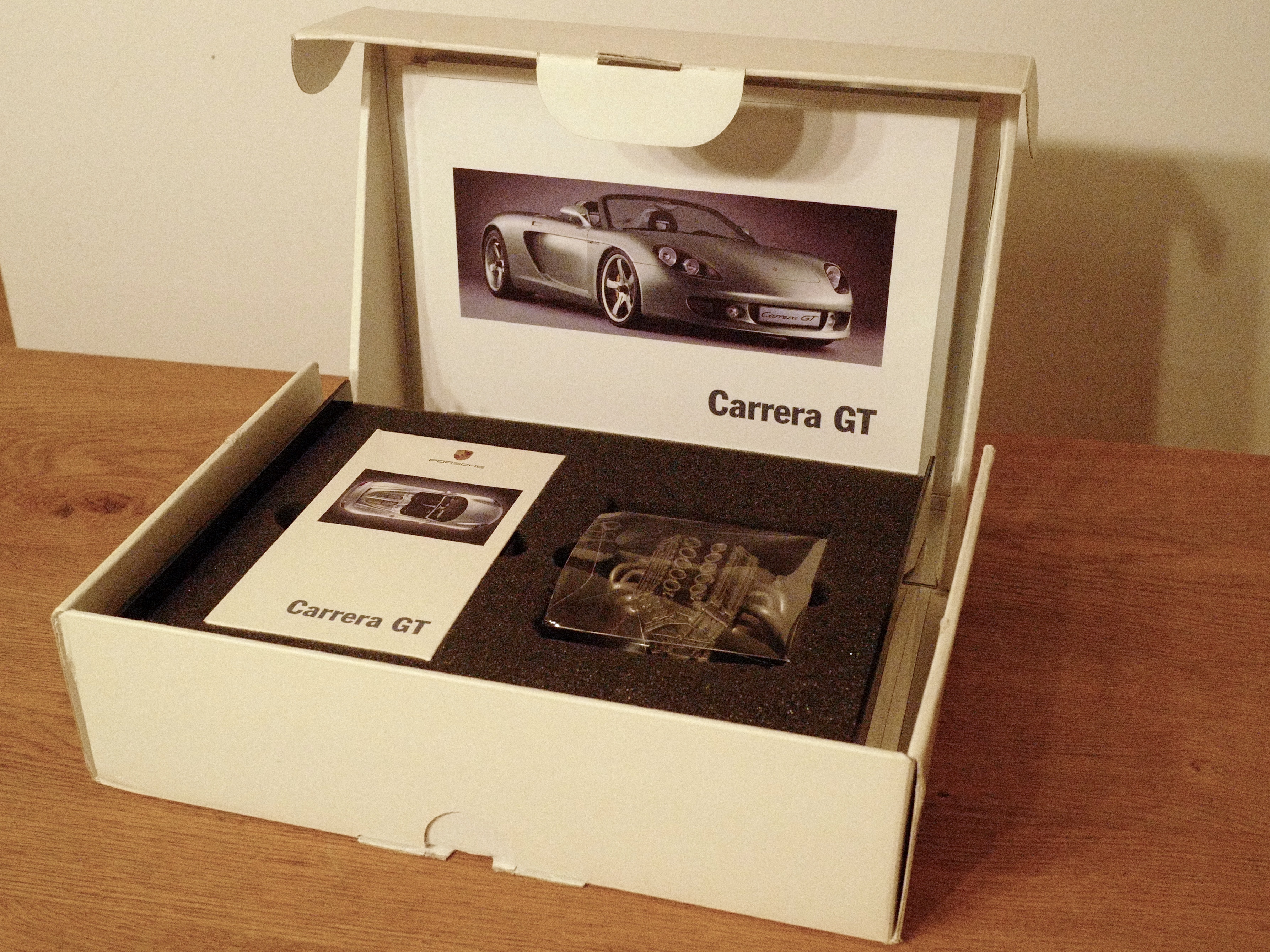 PORSCHE CARRERA GT PRE DELIVERY GIFT PACKAGE