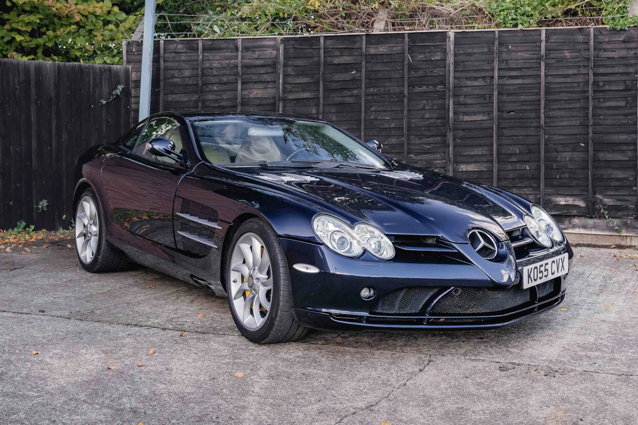 Mercedes Benz Slr Mclaren Blue