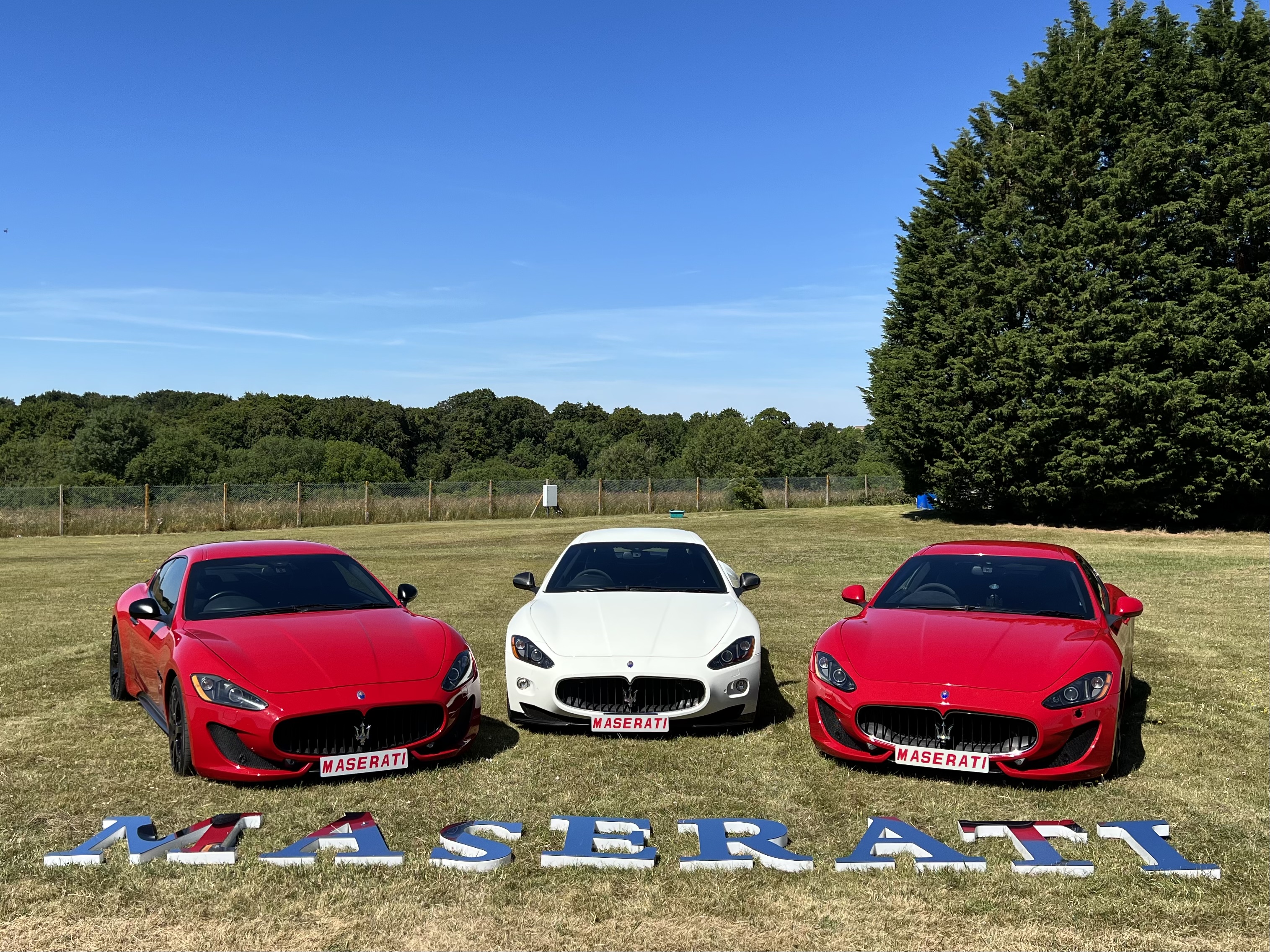 LARGE MASERATI ILLUMINATED DEALERSHIP SIGN