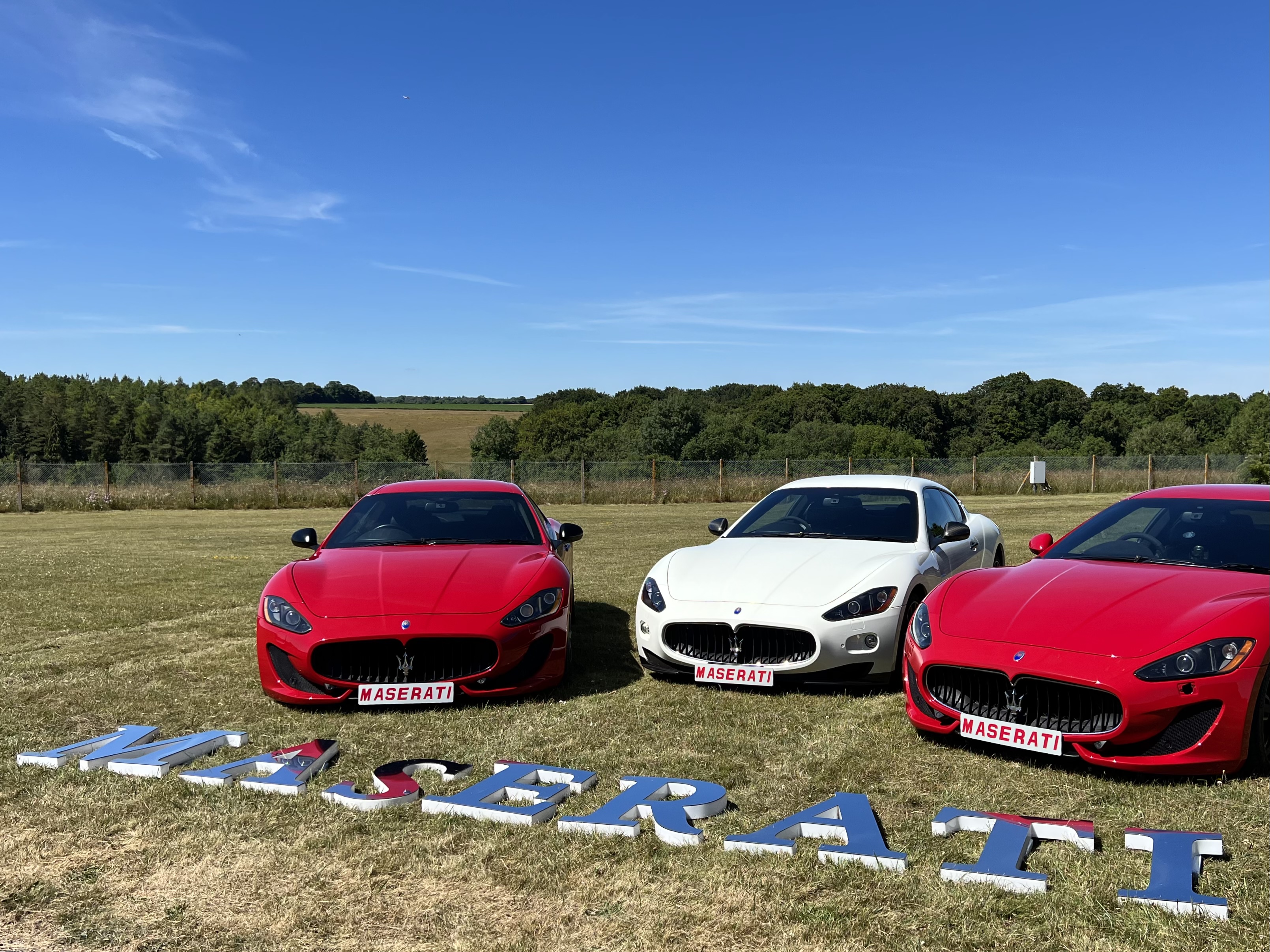 LARGE MASERATI ILLUMINATED DEALERSHIP SIGN