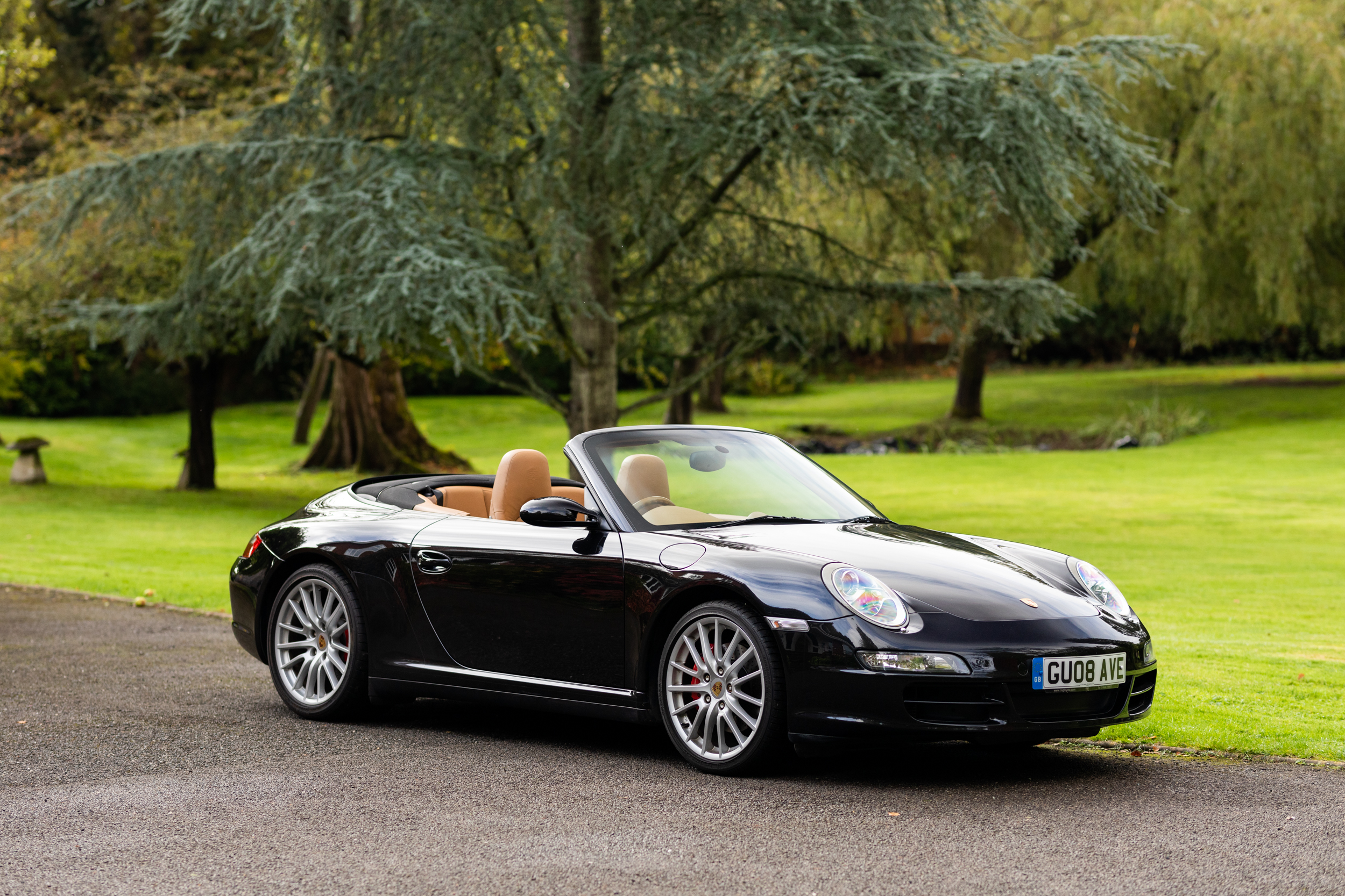2008 PORSCHE 911 (997) CARRERA 4S CABRIOLET - 36,500 MILES