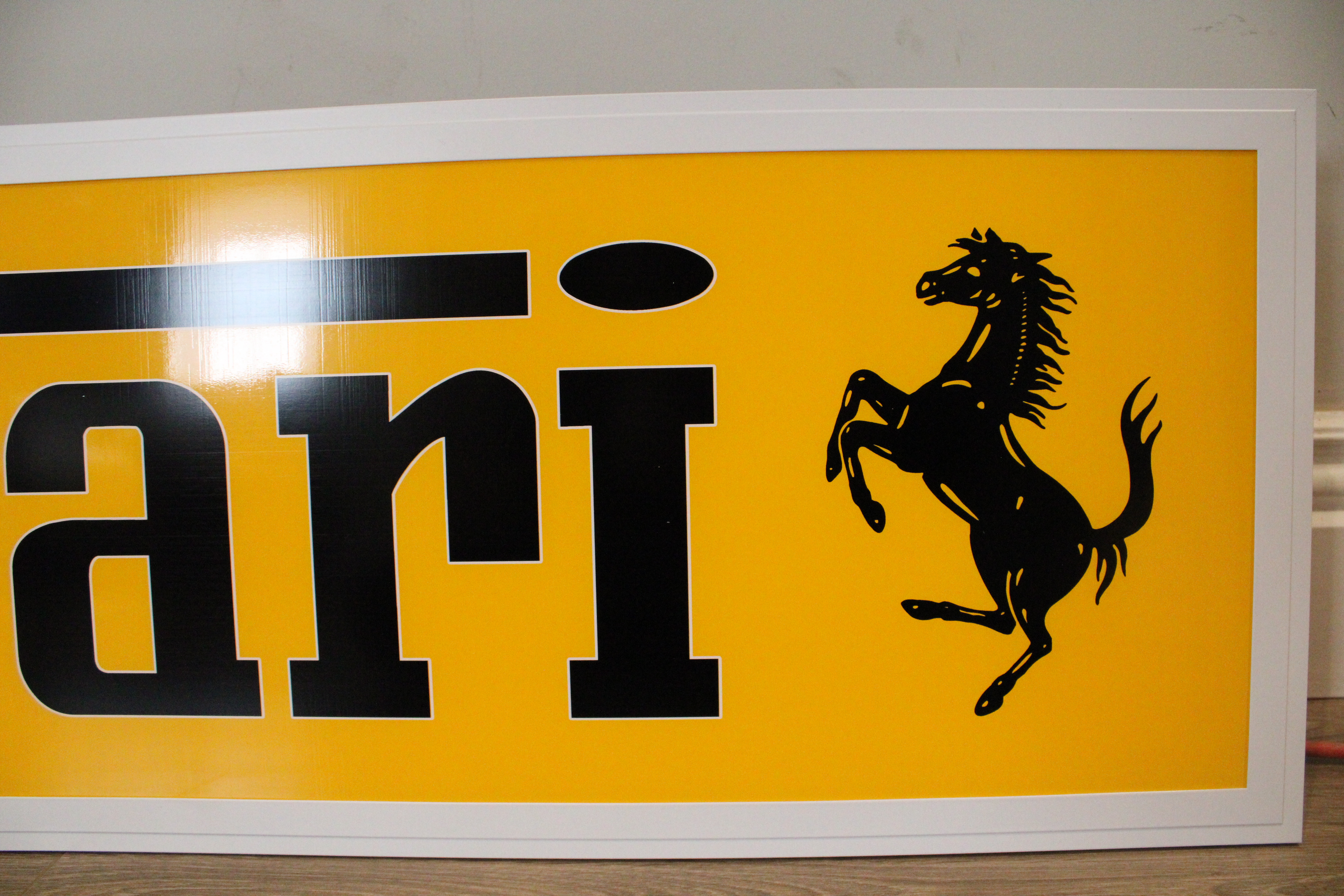 FERRARI ILLUMINATED SIGN