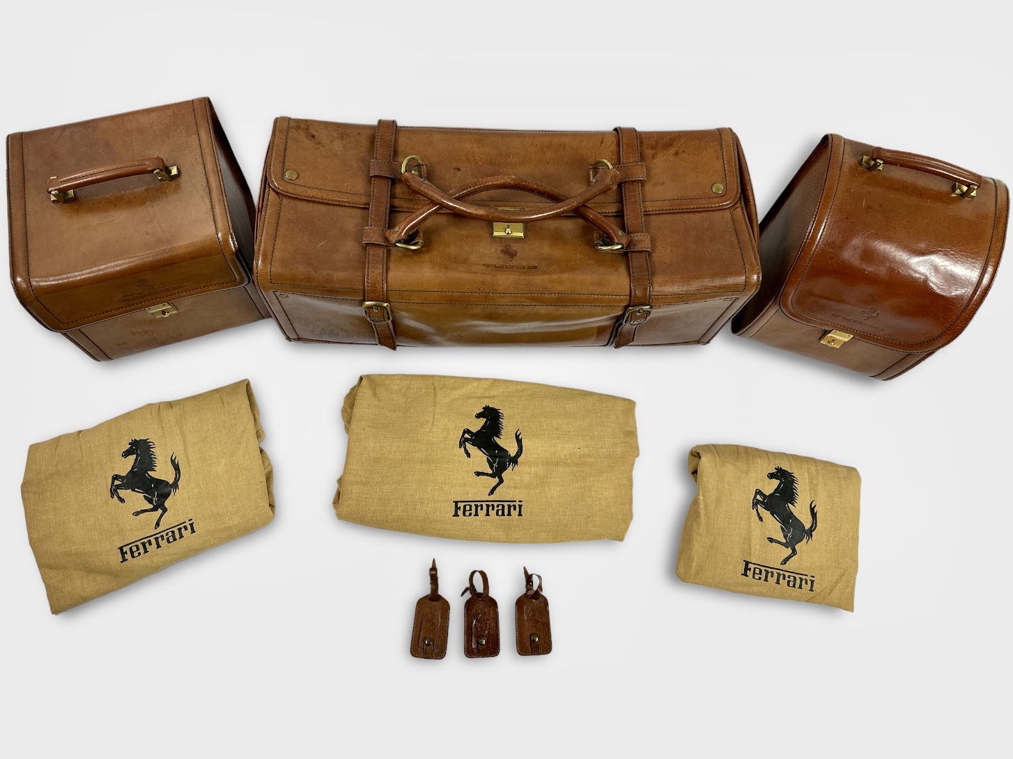 SCHEDONI LUGGAGE FOR FERRARI 208 TURBO