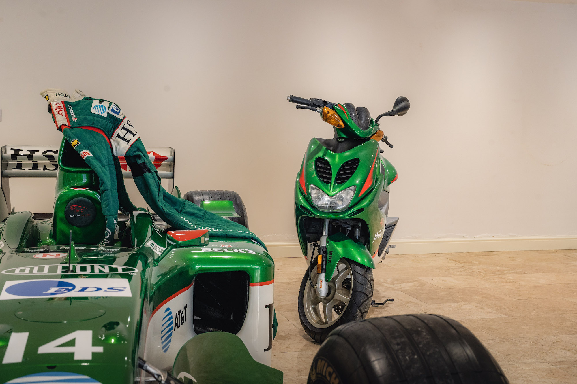 2004 MBK NITRO - JAGUAR F1 RACING LIVERY