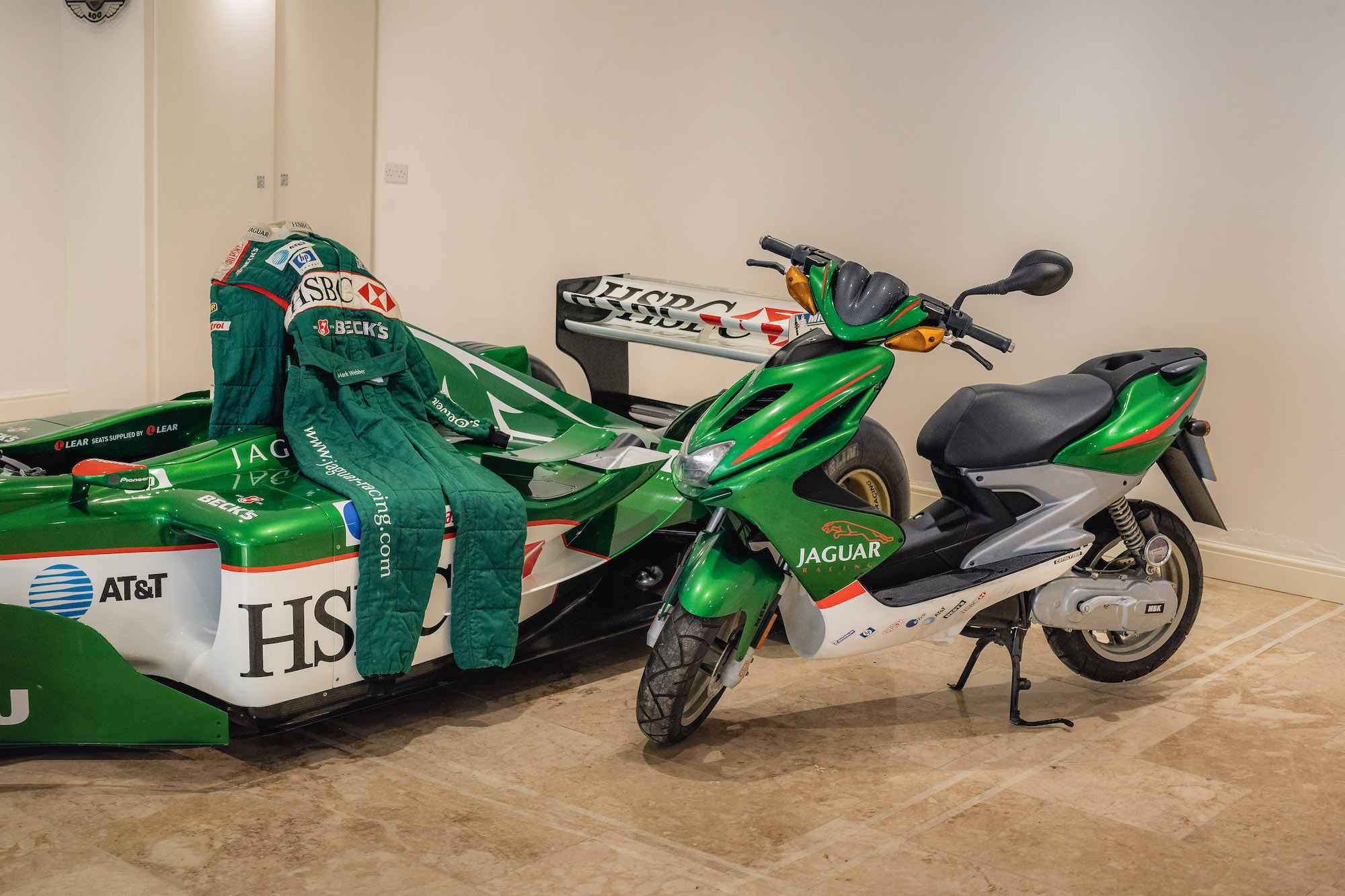 2004 MBK NITRO - JAGUAR F1 RACING LIVERY