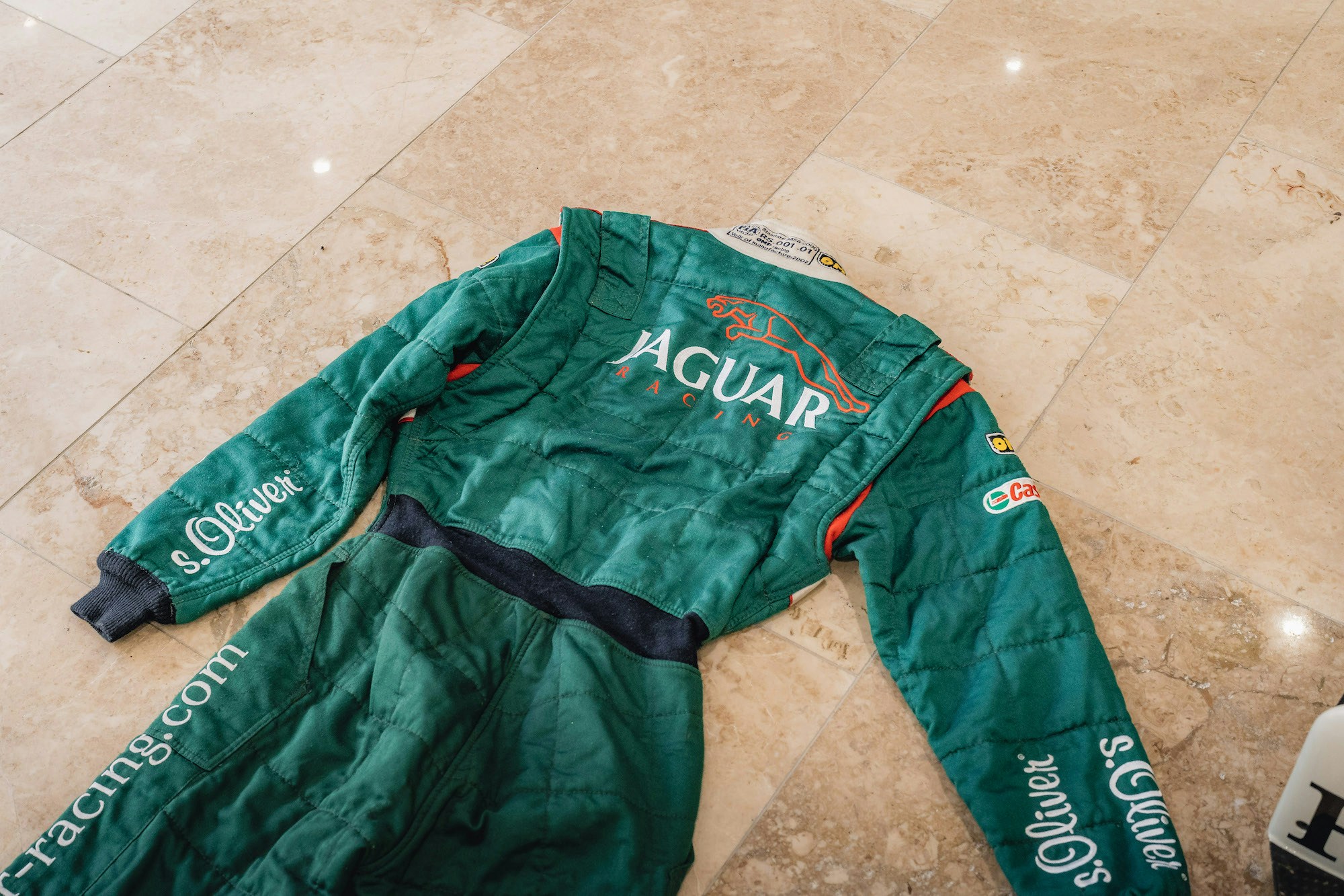 MARK WEBBER RACING SUIT - SIGNED