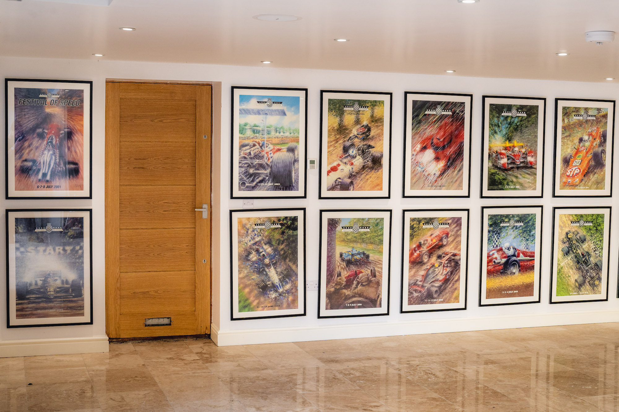 GOODWOOD FESTIVAL OF SPEED POSTERS - COMPLETE SET 1993-2022