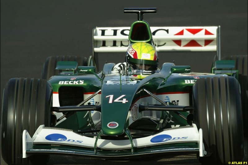 2003 JAGUAR R4 FORMULA 1 CAR - ROLLING CHASSIS