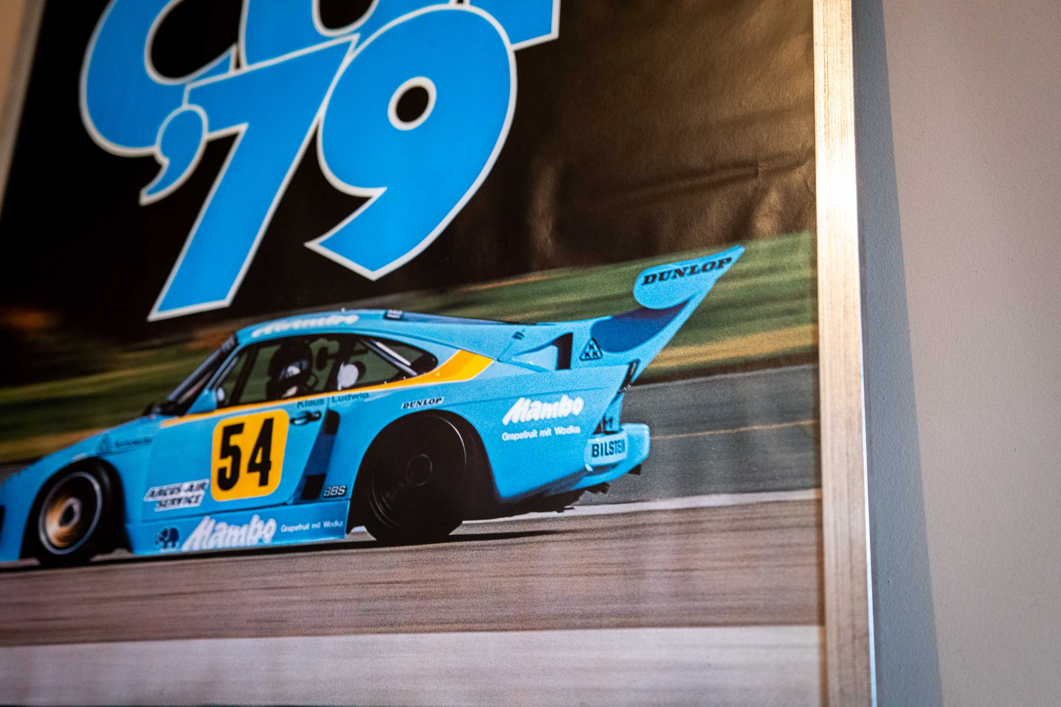 COLLECTION OF 10 ORIGINAL PORSCHE RACING POSTERS - EX JOHN FITZPATRICK