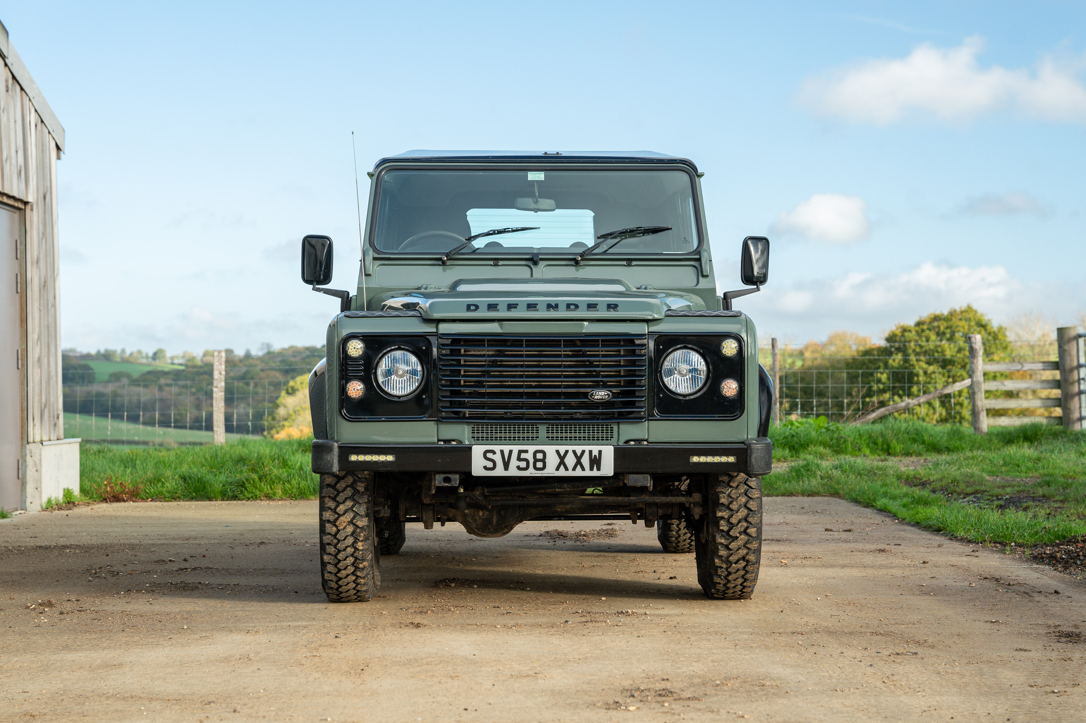 2008 LAND ROVER DEFENDER 90 HARD TOP - VAT Q