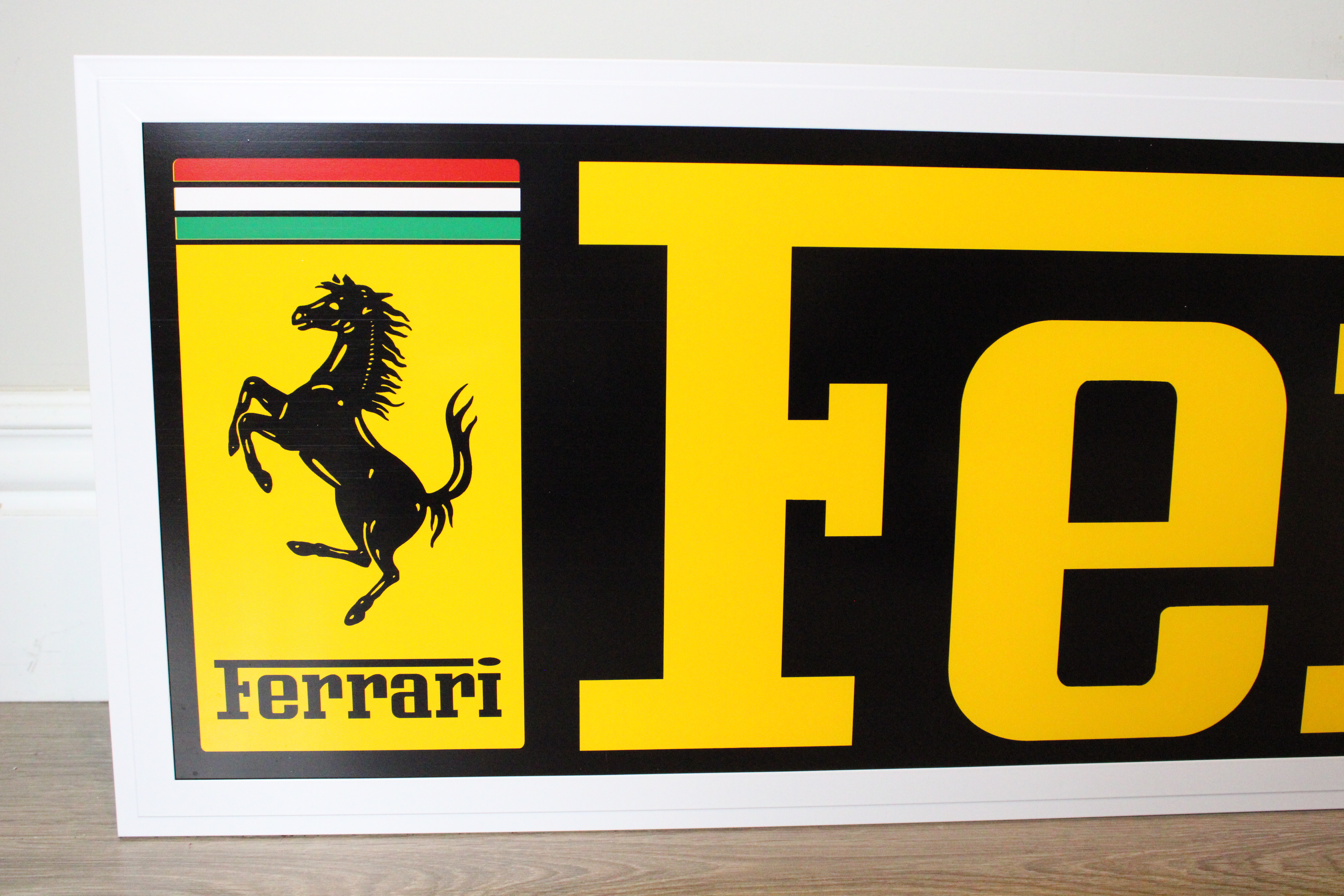 FERRARI ILLUMINATED SIGN