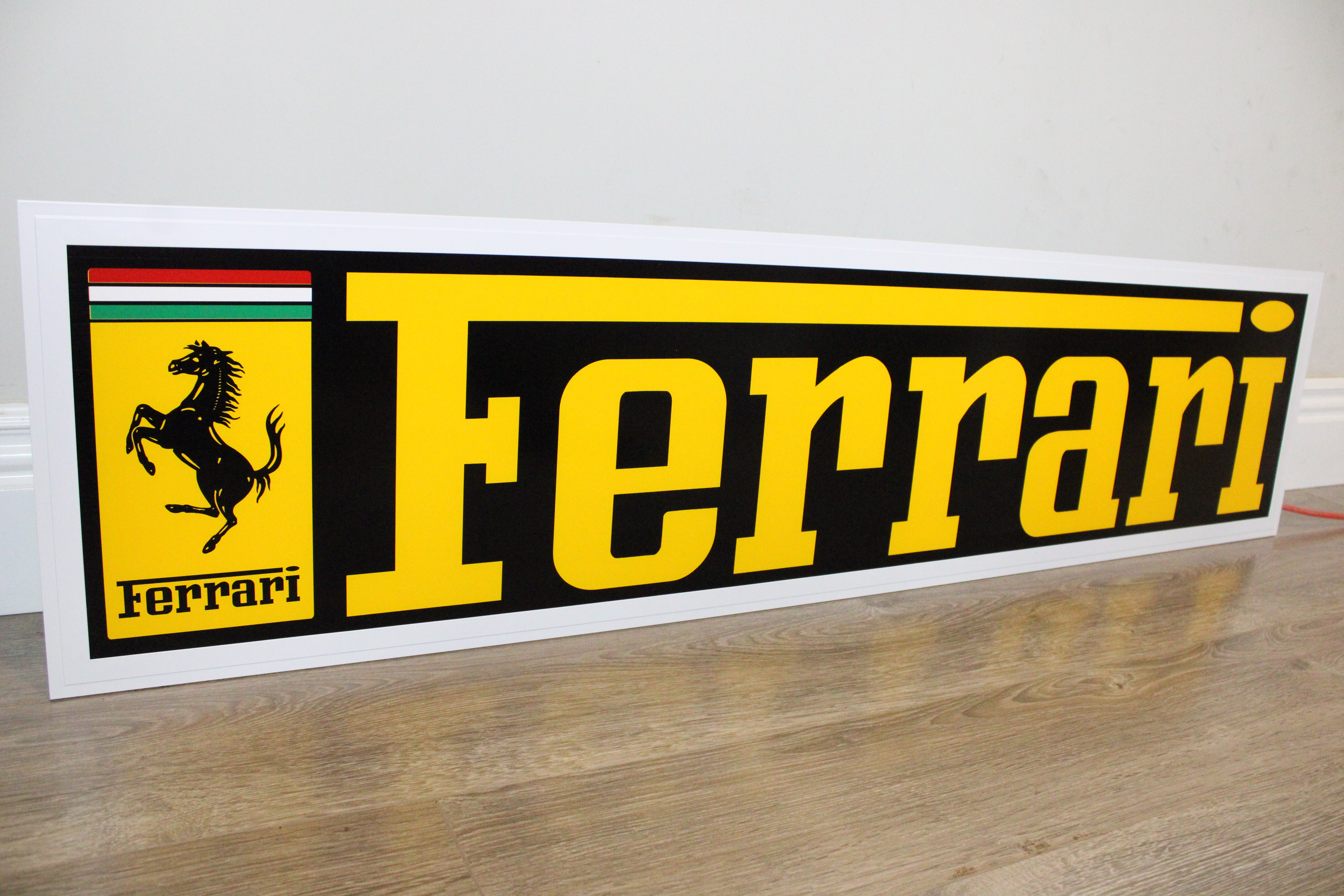FERRARI ILLUMINATED SIGN