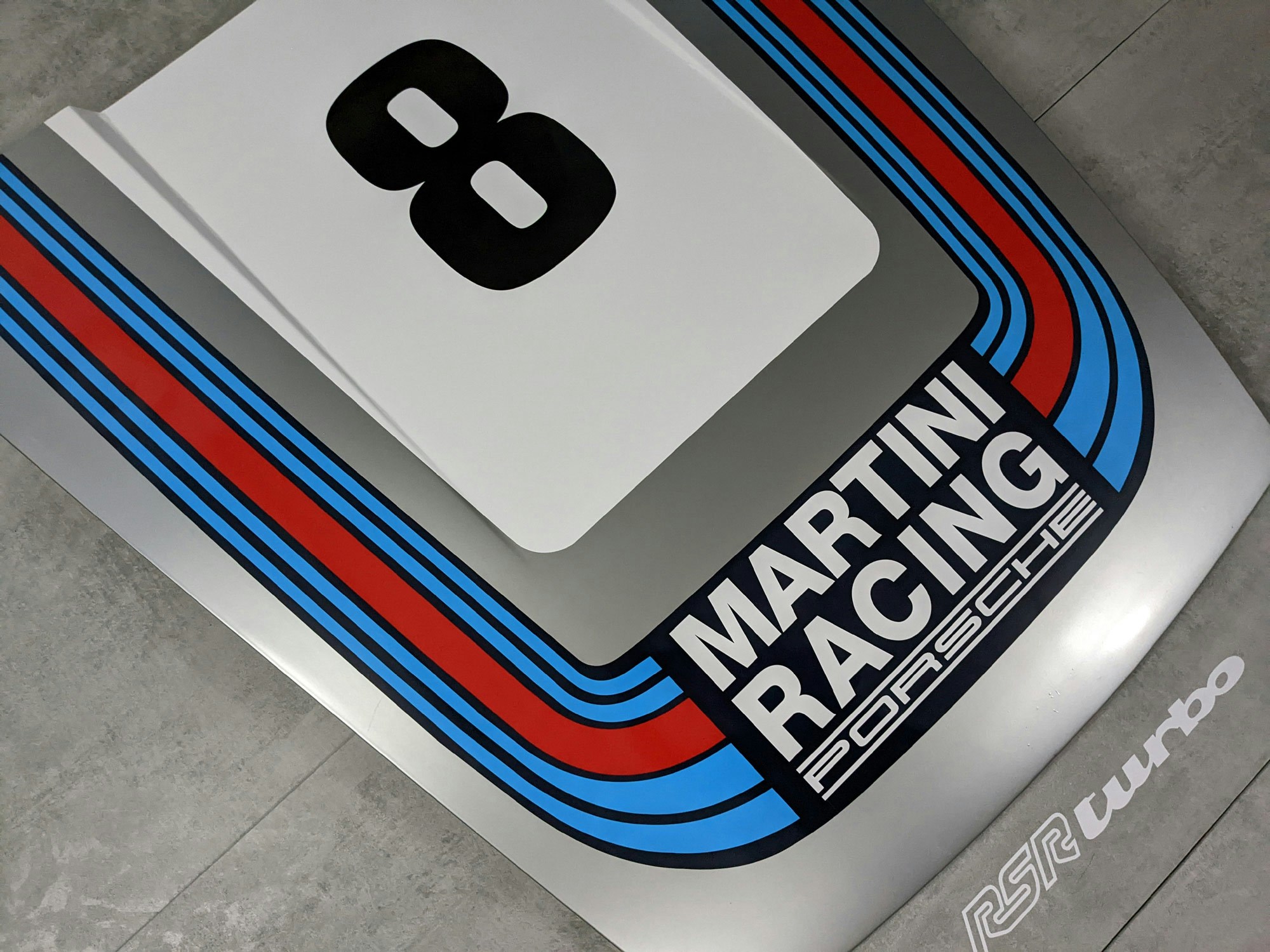 PORSCHE 911 BONNET - MARTINI LIVERY