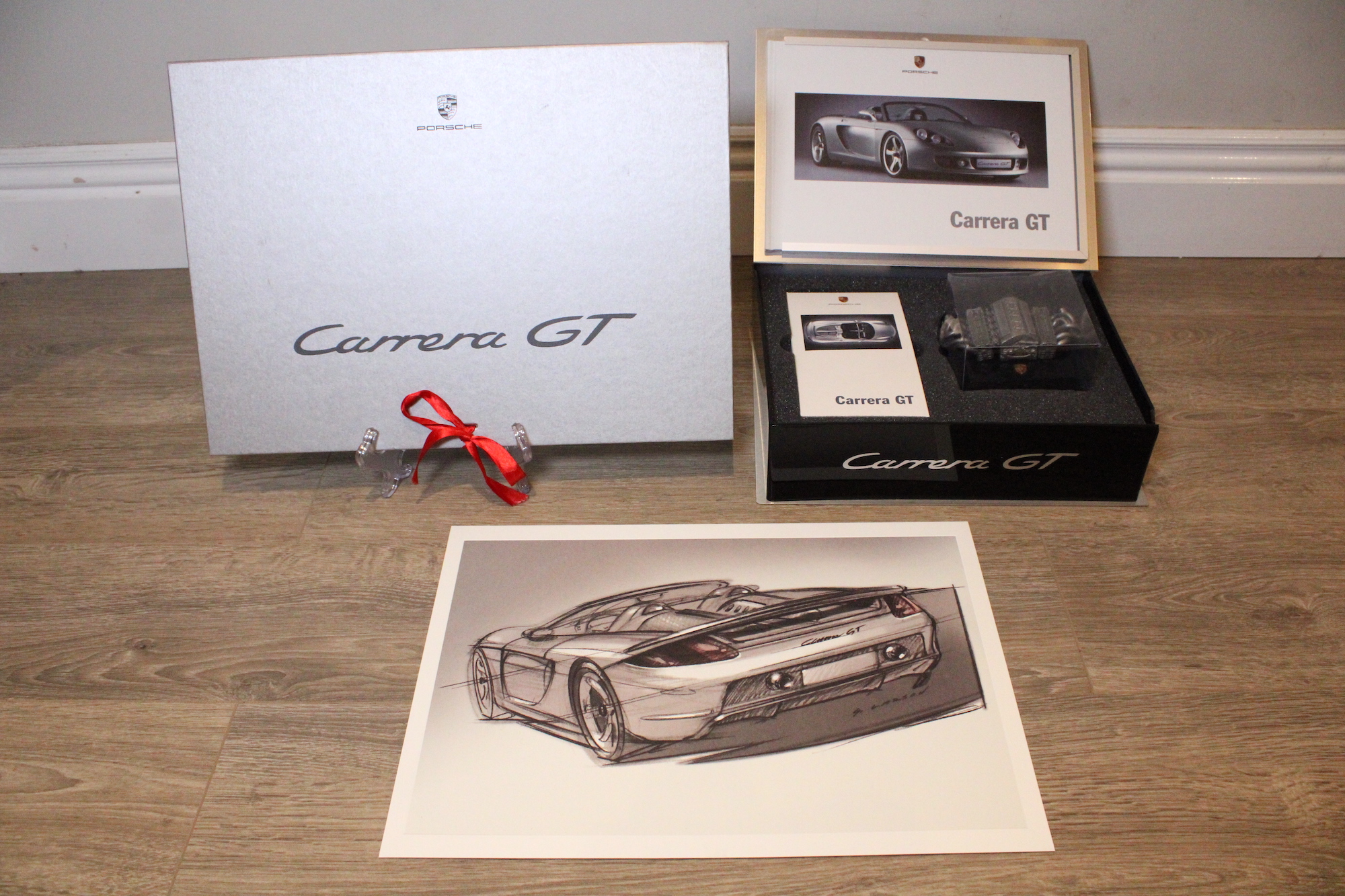 PORSCHE CARRERA GT PRE DELIVERY GIFT PACKAGE