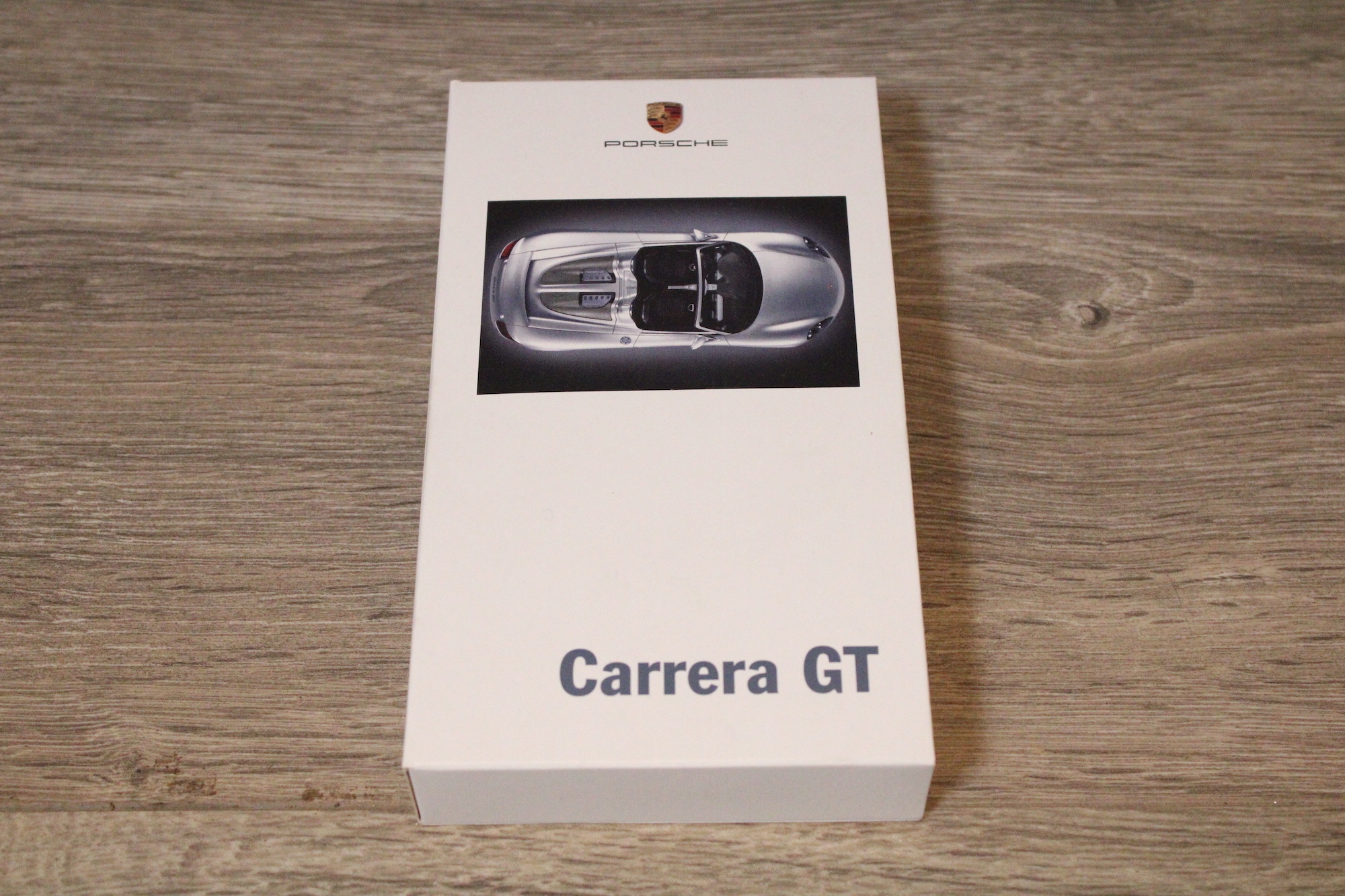 PORSCHE CARRERA GT PRE DELIVERY GIFT PACKAGE