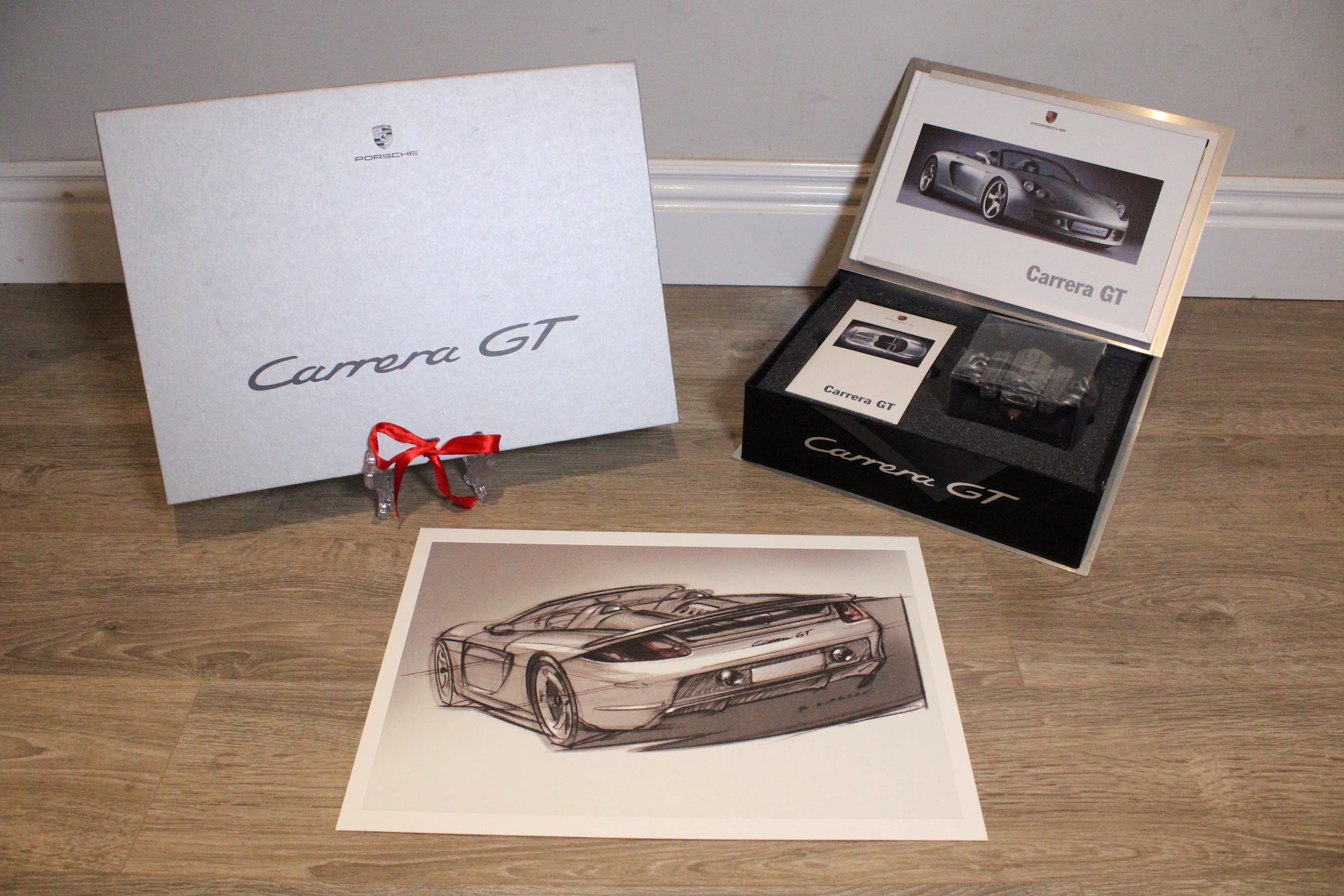 PORSCHE CARRERA GT PRE DELIVERY GIFT PACKAGE