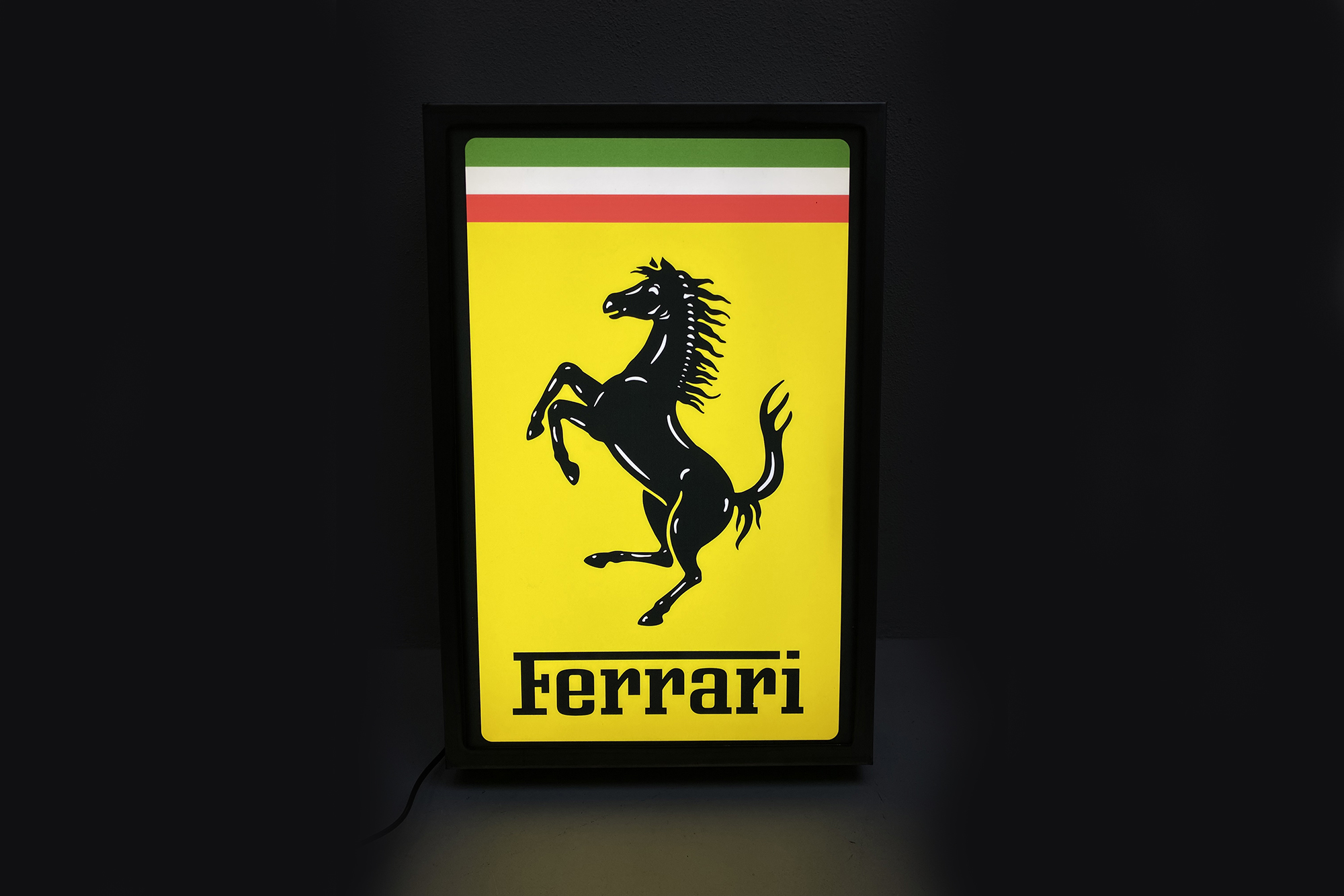FERRARI ILLUMINATED SIGN