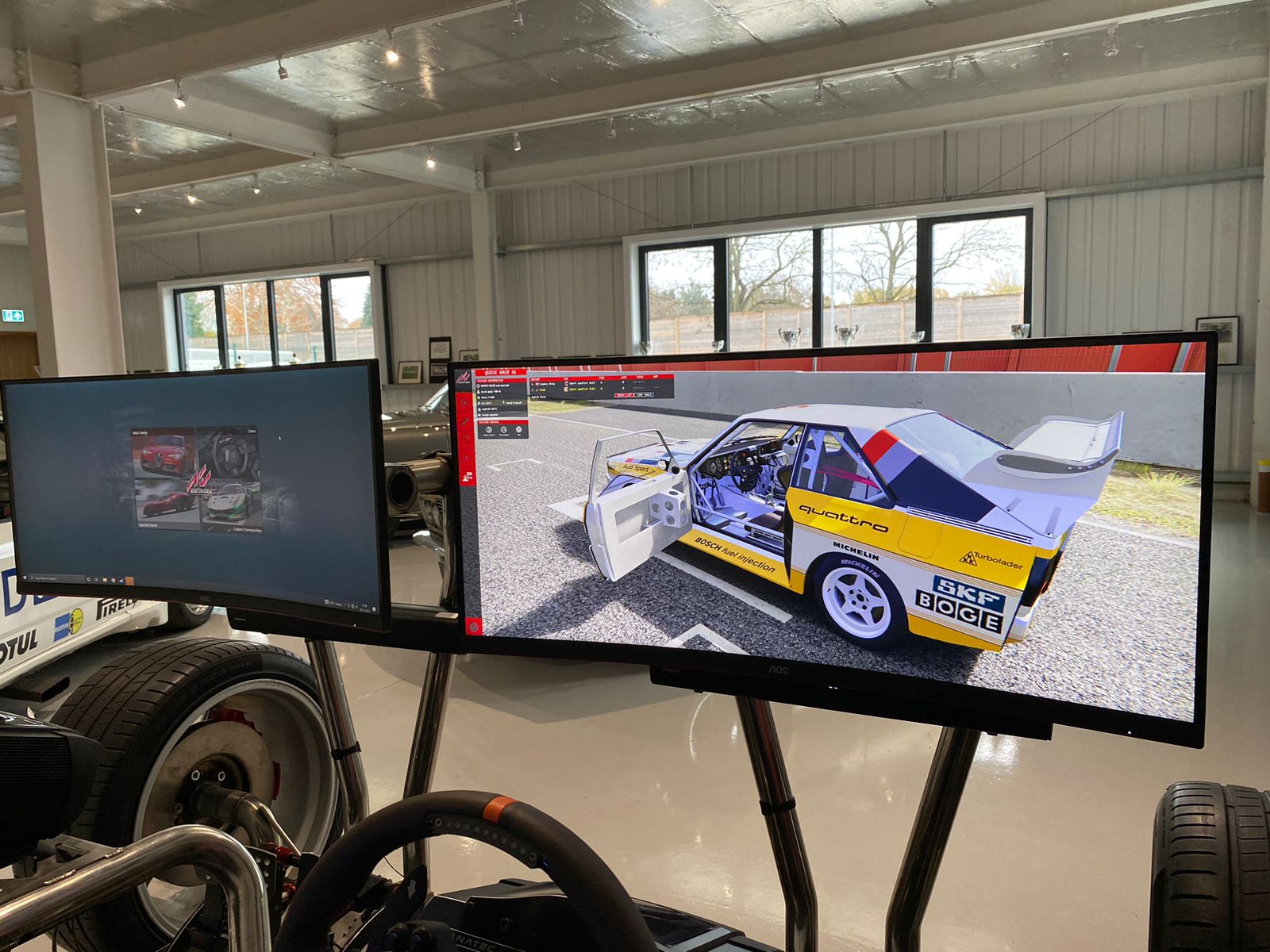 BESPOKE DUAL RACING SIMULATOR for sale by auction in Chelmsford, Essex ...