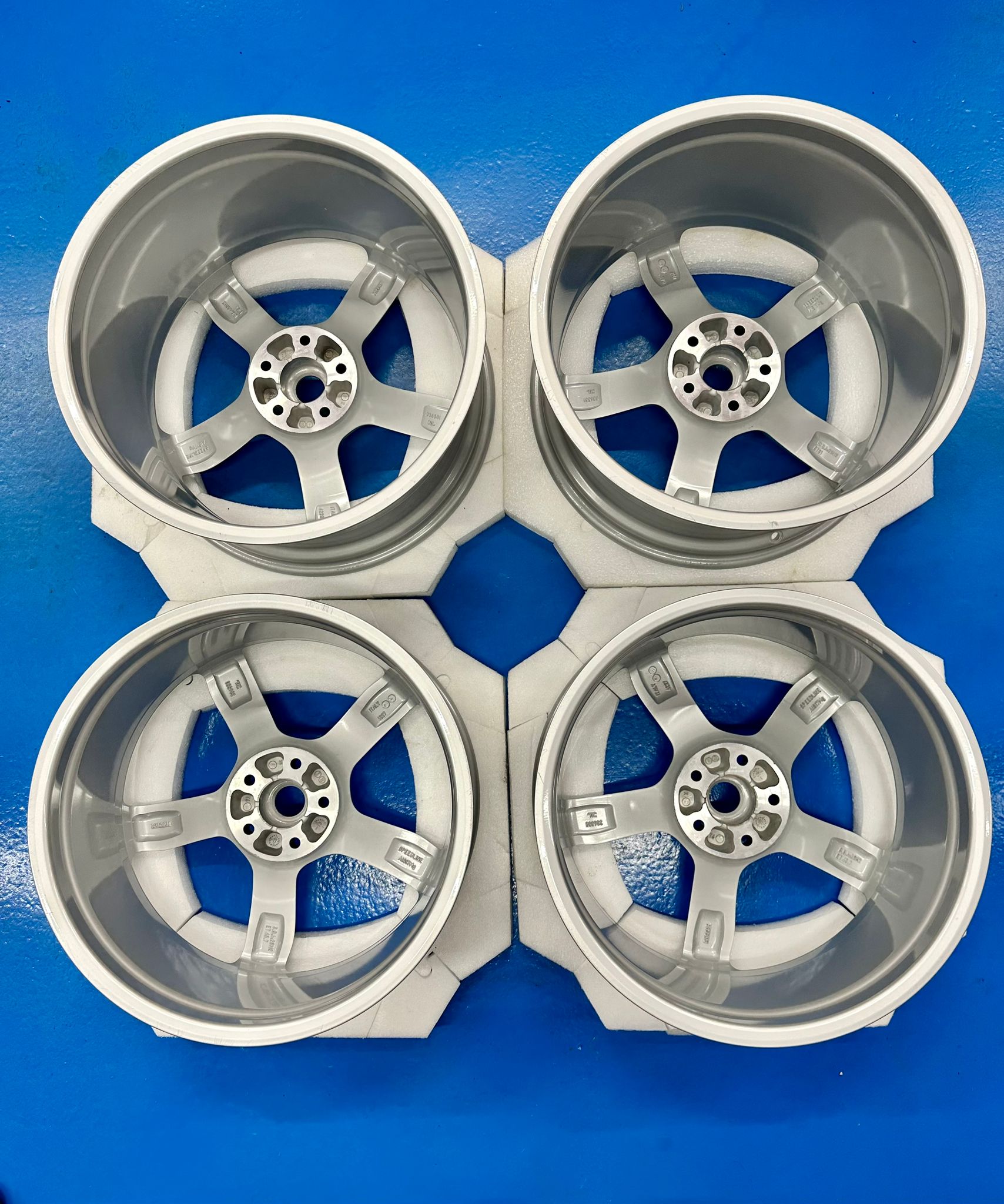 SET OF FERRARI PORTOFINO WHEELS