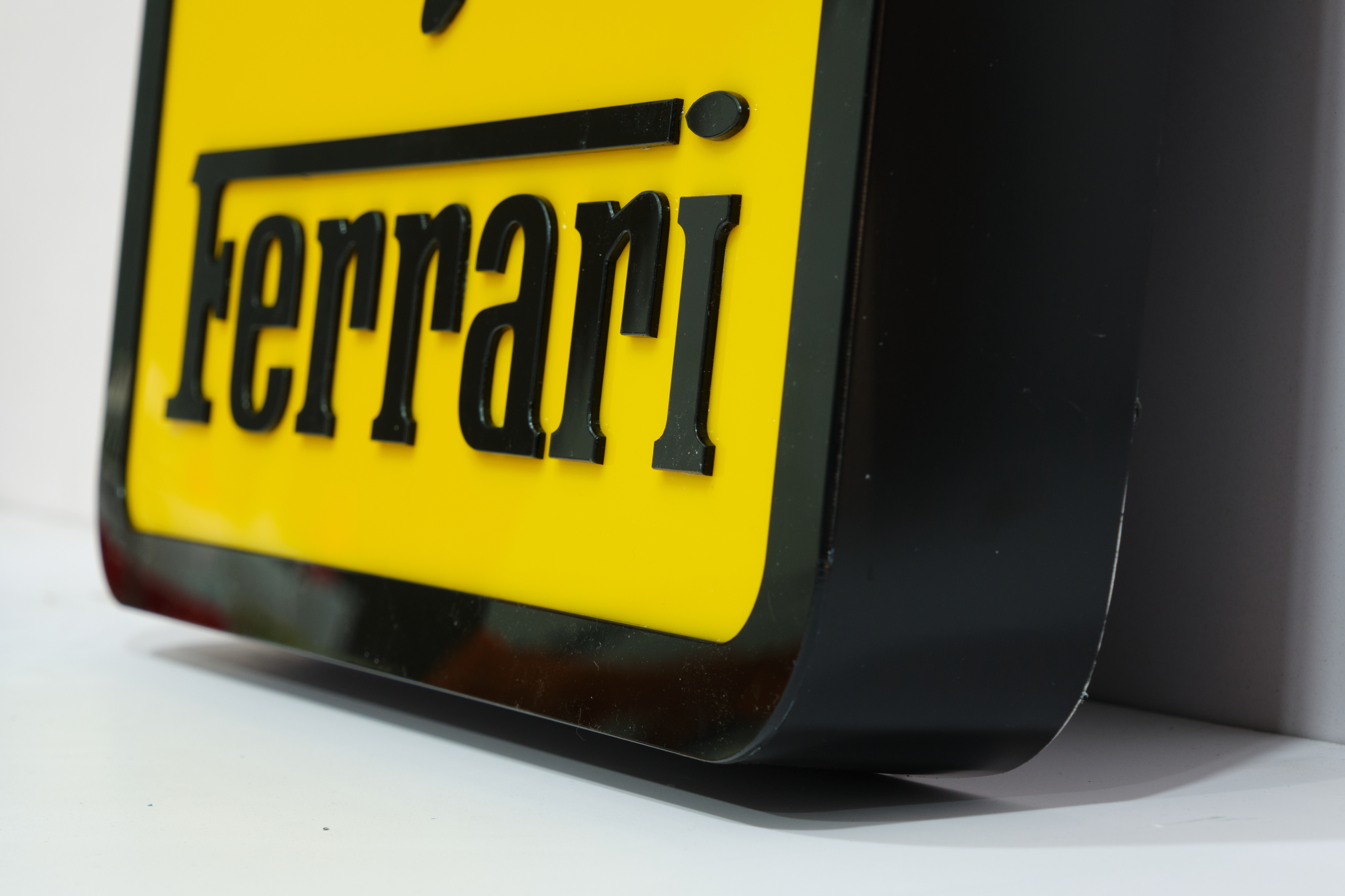 FERRARI ILLUMINATED SIGN