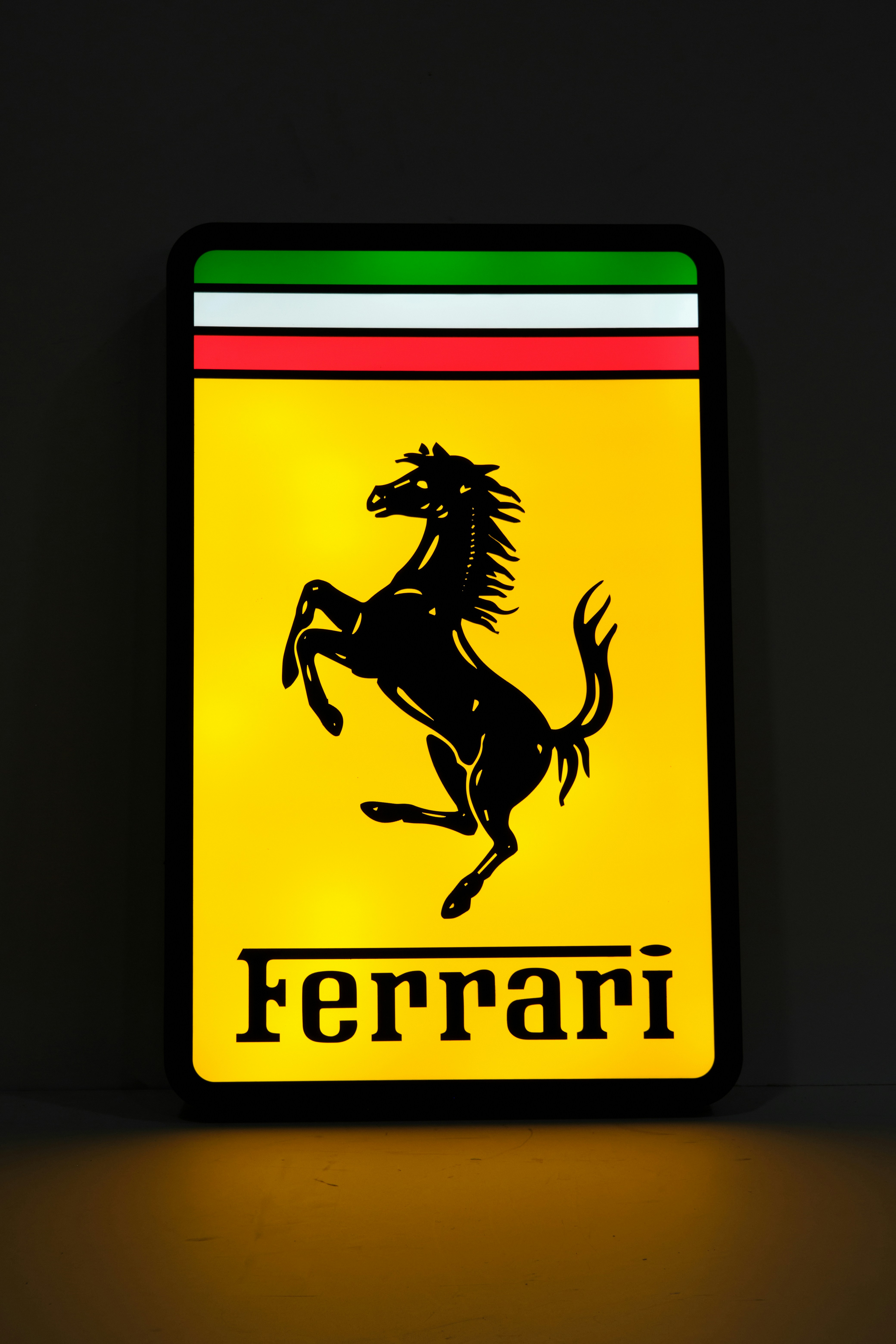 FERRARI ILLUMINATED SIGN