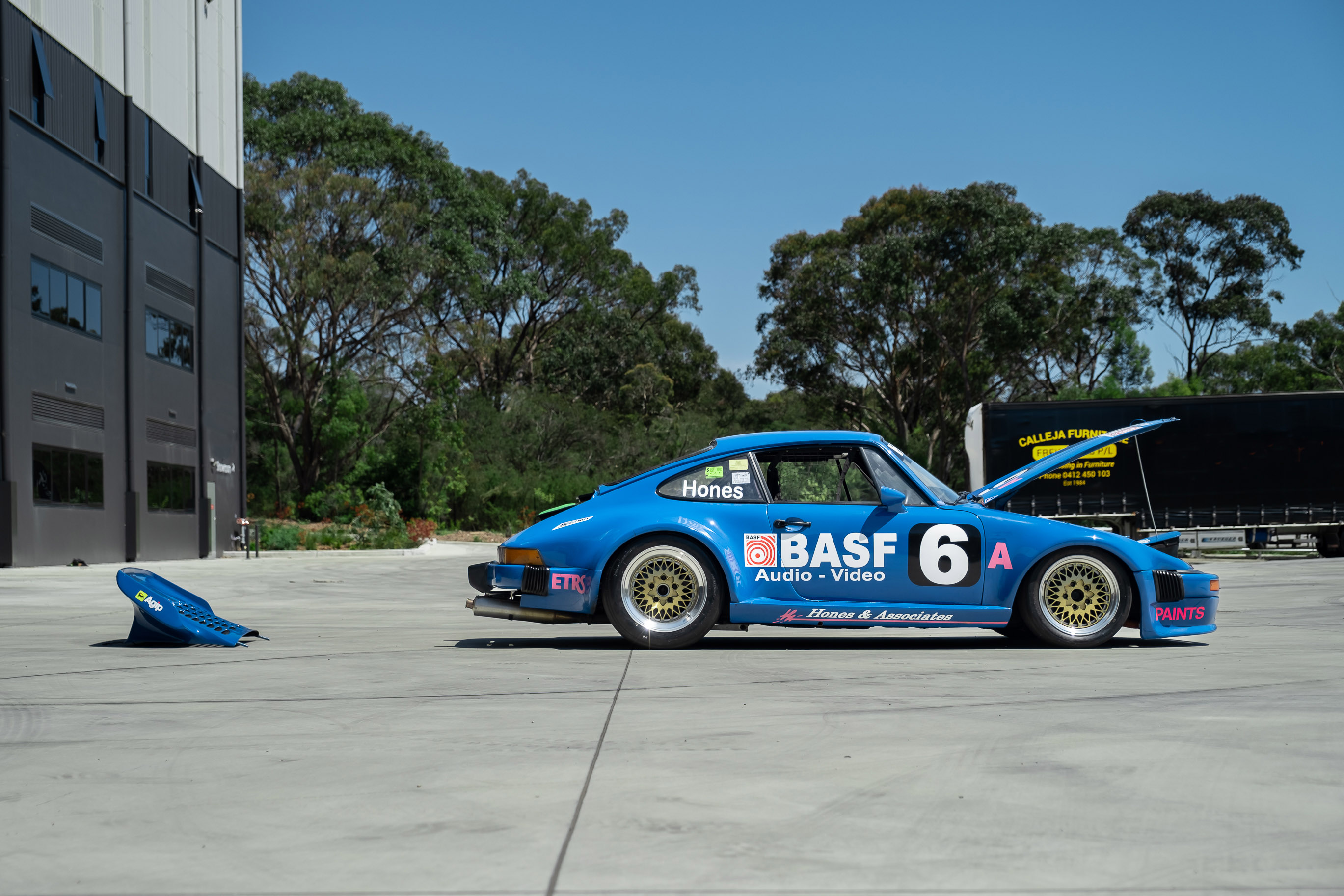 1972 PORSCHE 911 E - SLANT NOSE CONVERSION - RSR BASF RACE CAR for sale ...