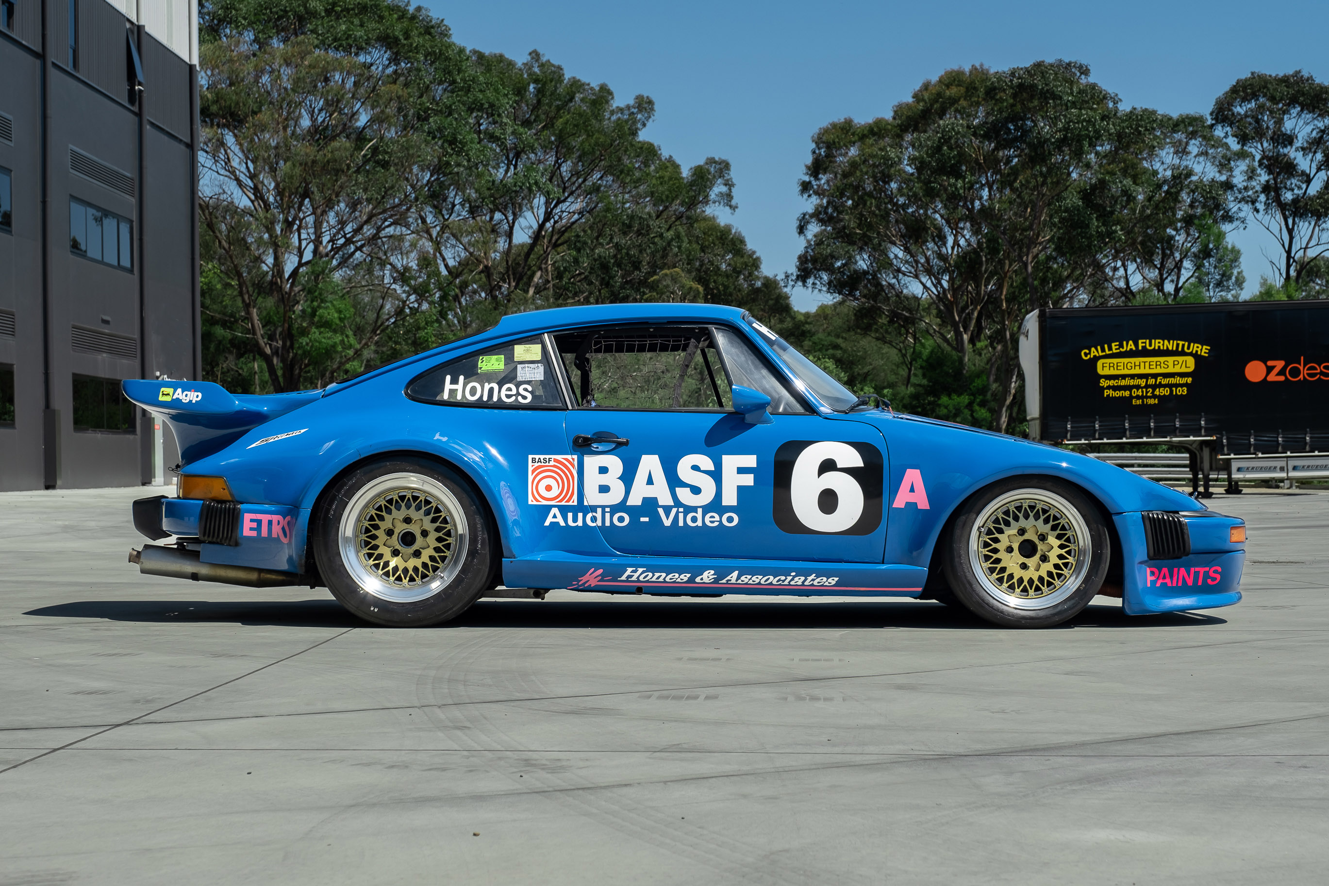 1972 PORSCHE 911 E - SLANT NOSE CONVERSION - RSR BASF RACE CAR for sale ...