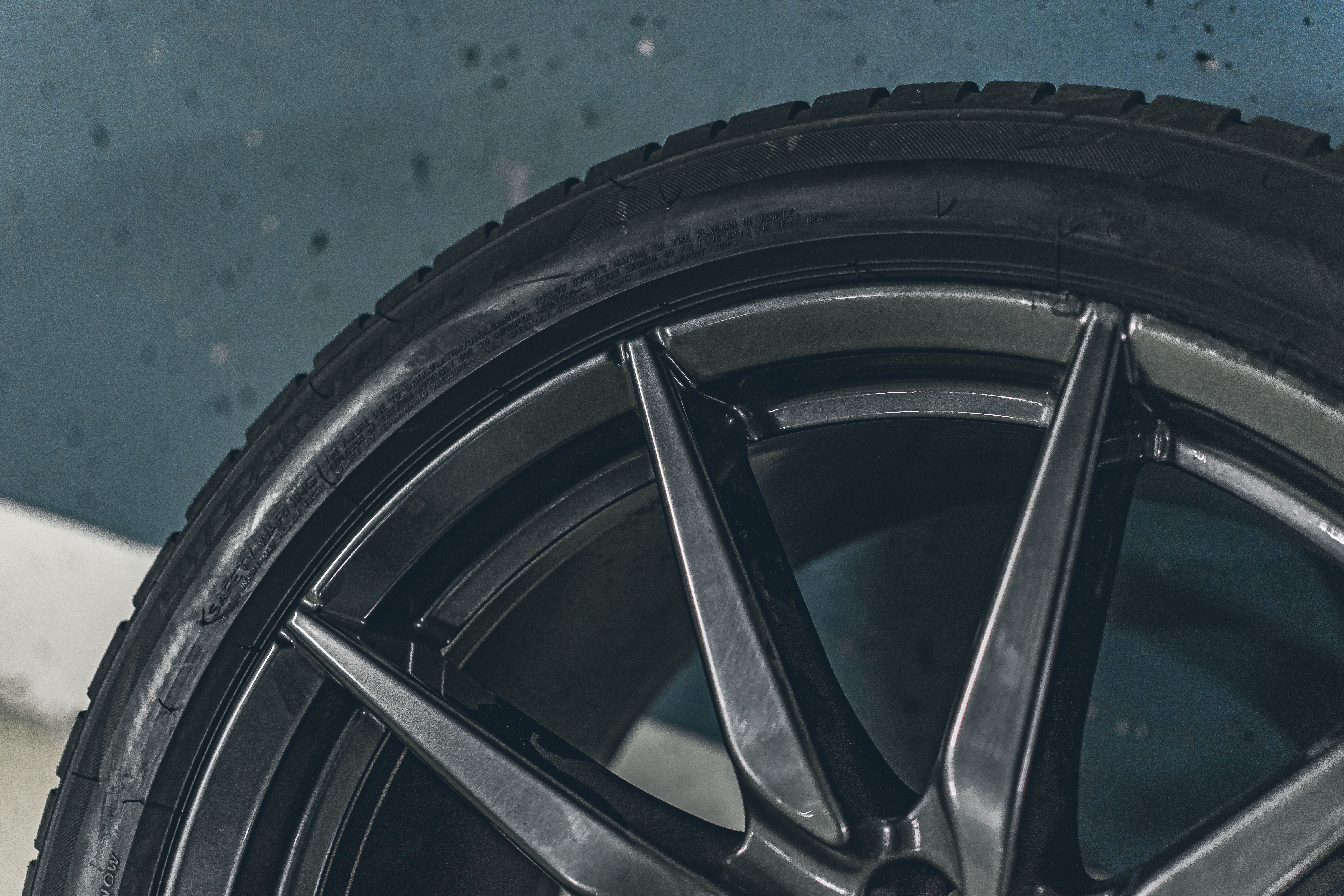 SET OF ASTON MARTIN DB11 WHEELS AND WINTER TYRES for sale by auction in ...