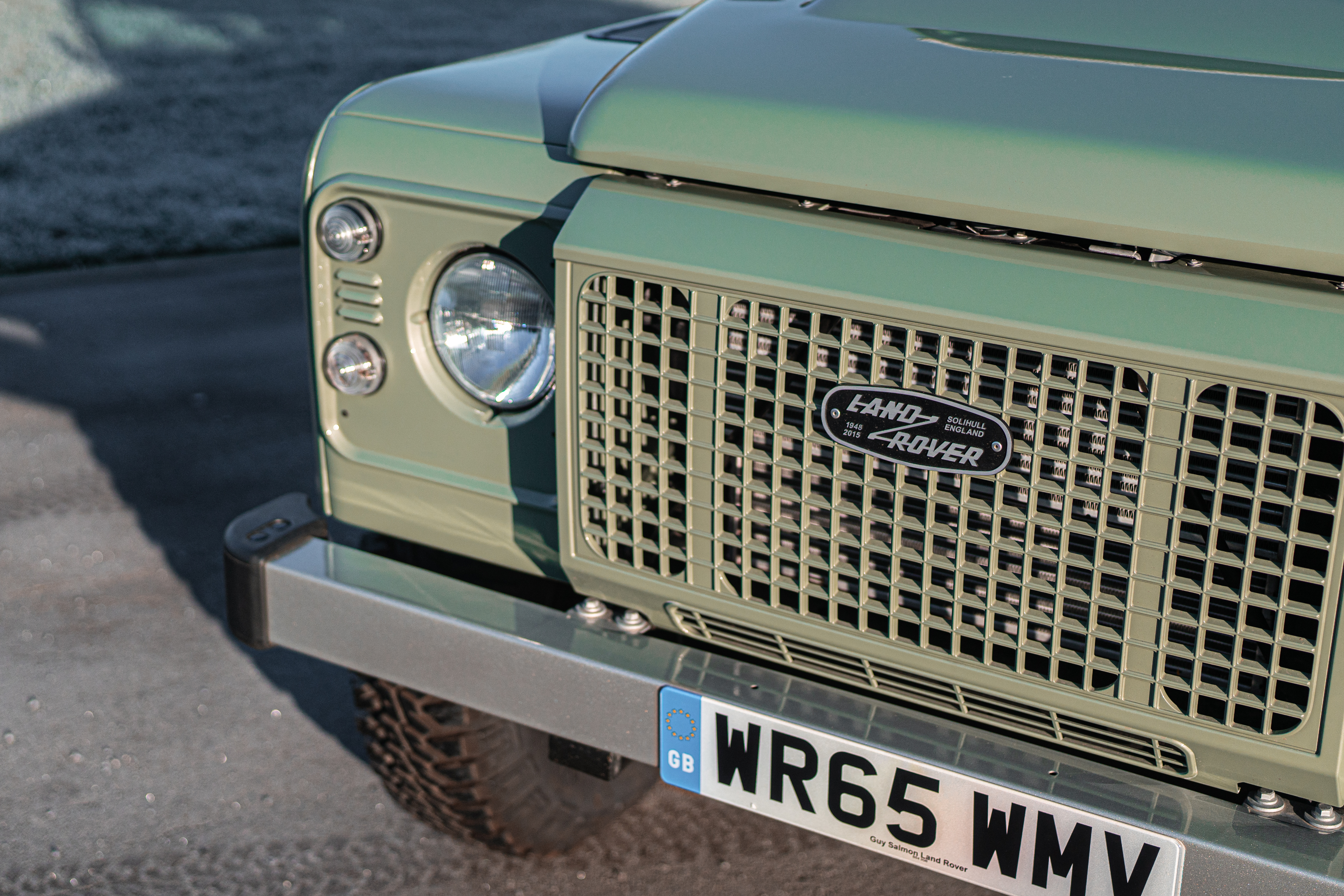 2015 LAND ROVER DEFENDER 110 HERITAGE - 45 MILES