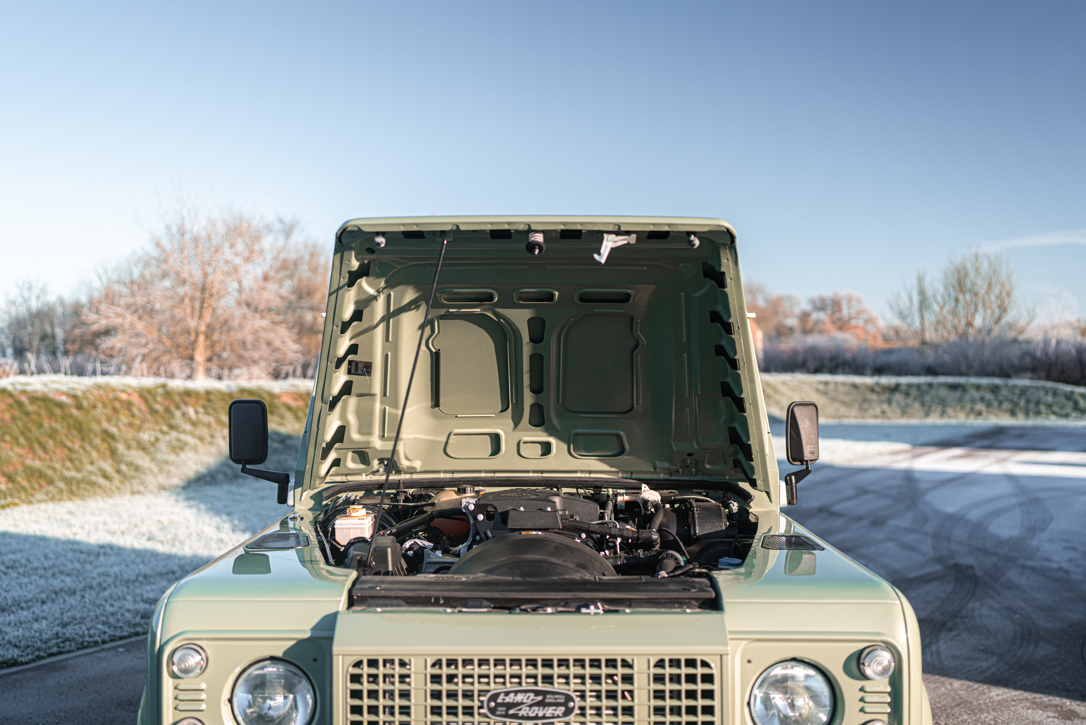 2015 LAND ROVER DEFENDER 110 HERITAGE - 45 MILES