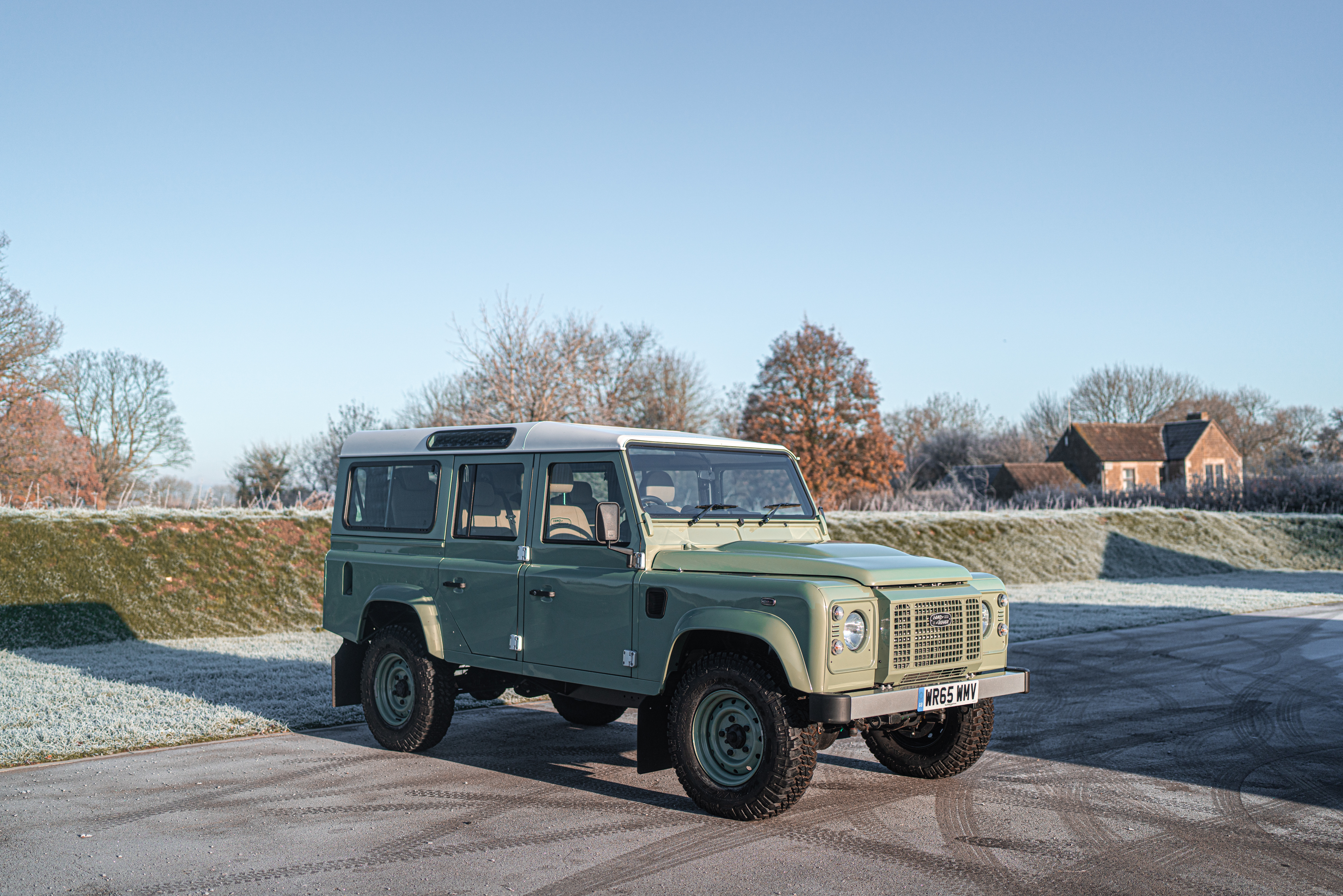 2015 LAND ROVER DEFENDER 110 HERITAGE - 45 MILES