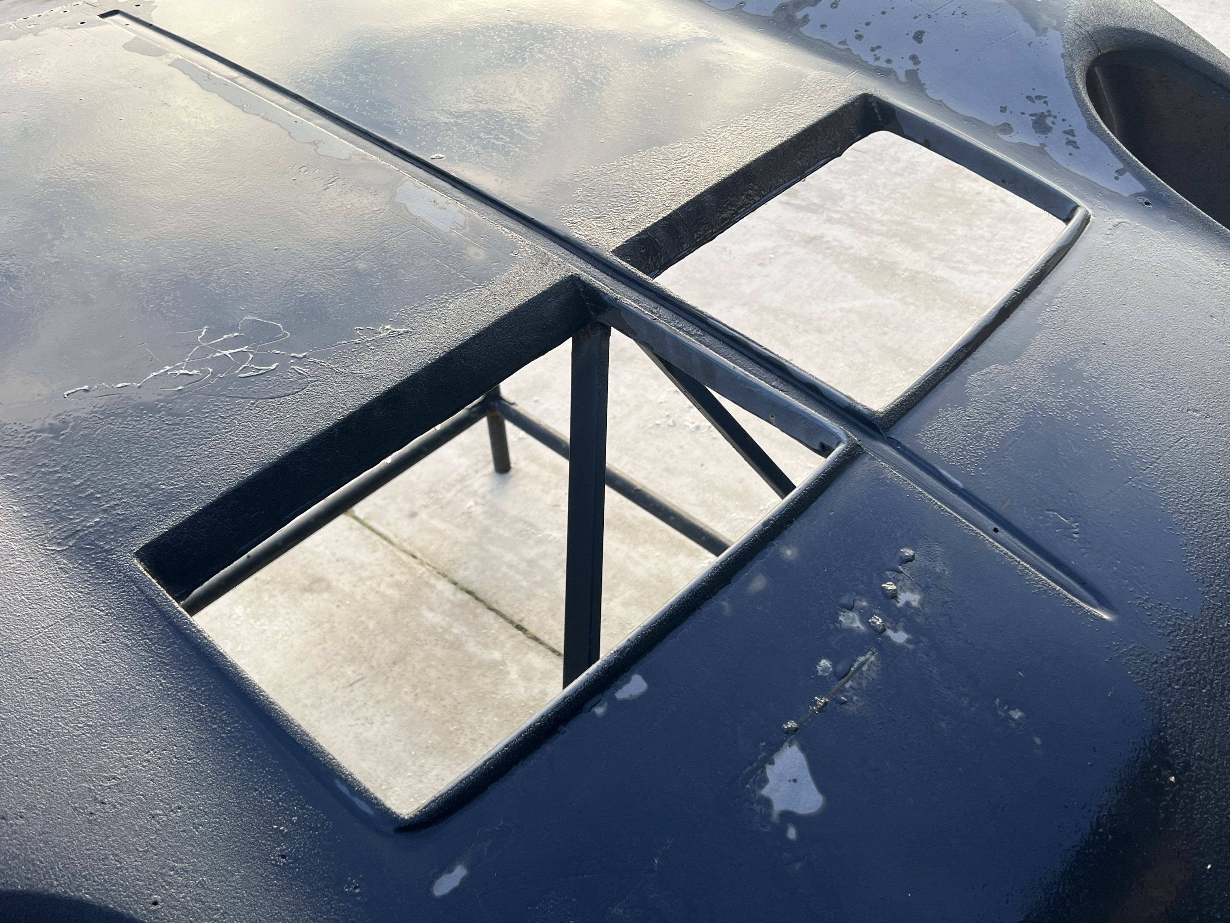 REPRODUCTION LAMBORGHINI MIURA FRONT AND REAR CLAM SHELLS for sale by ...