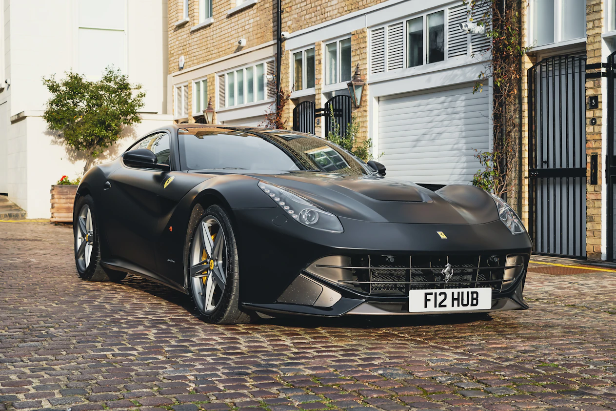 Ferrari F12 Matte Black