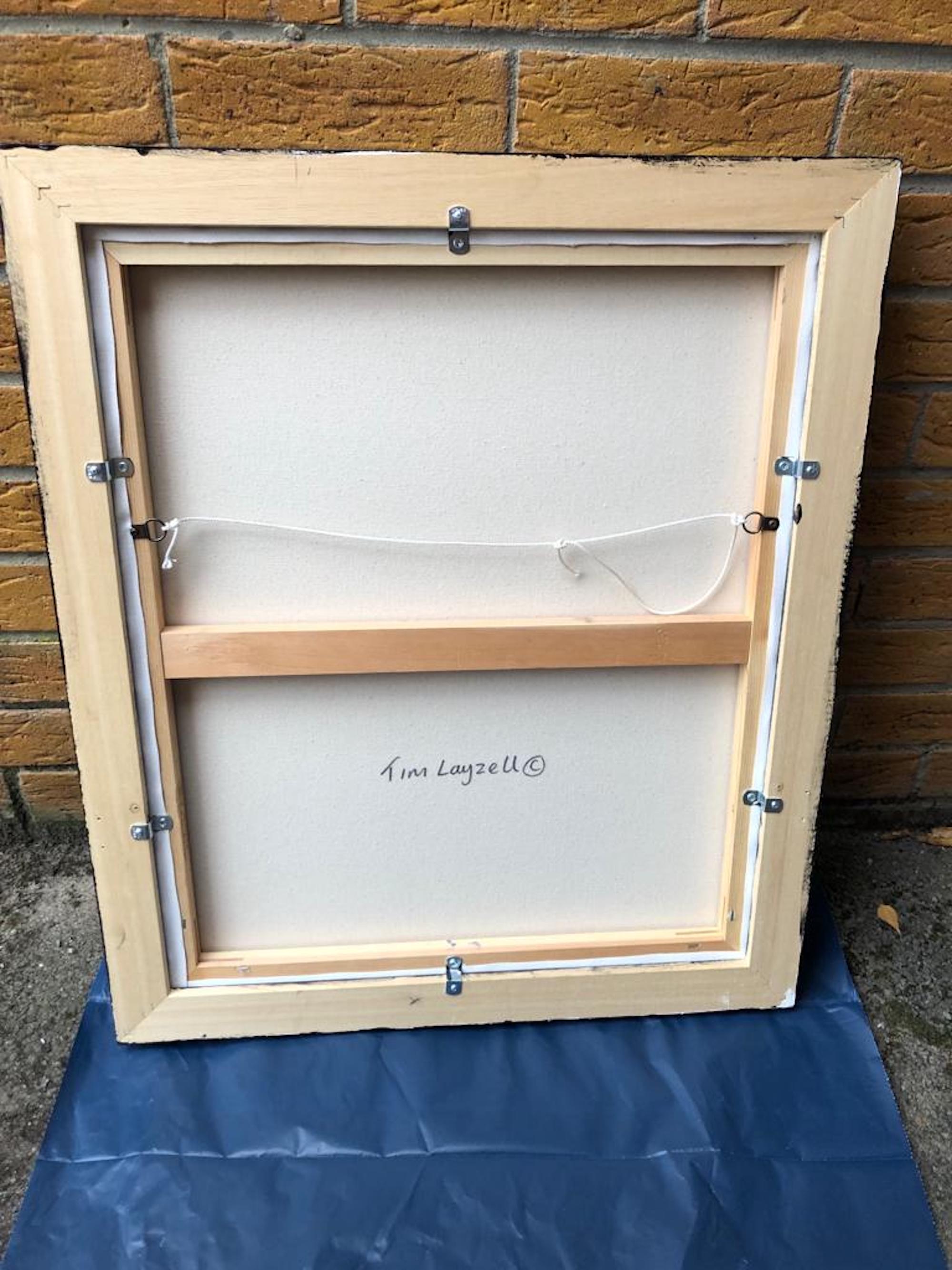 ORIGINAL PAINTING BY TIM LAYZELL - 911 GT2 RS AT LEIPZIG