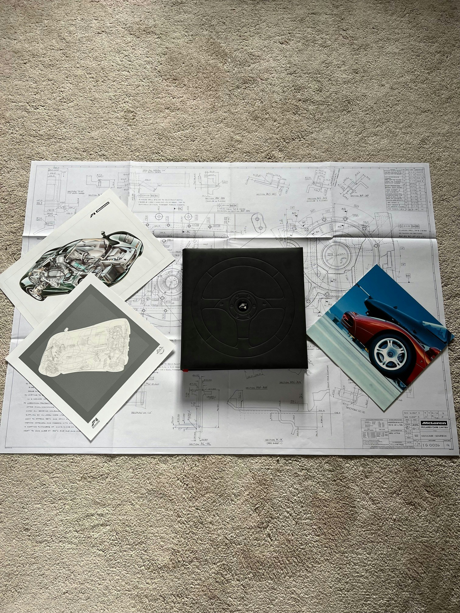 DRIVING AMBITION MCLAREN F1 BOOK