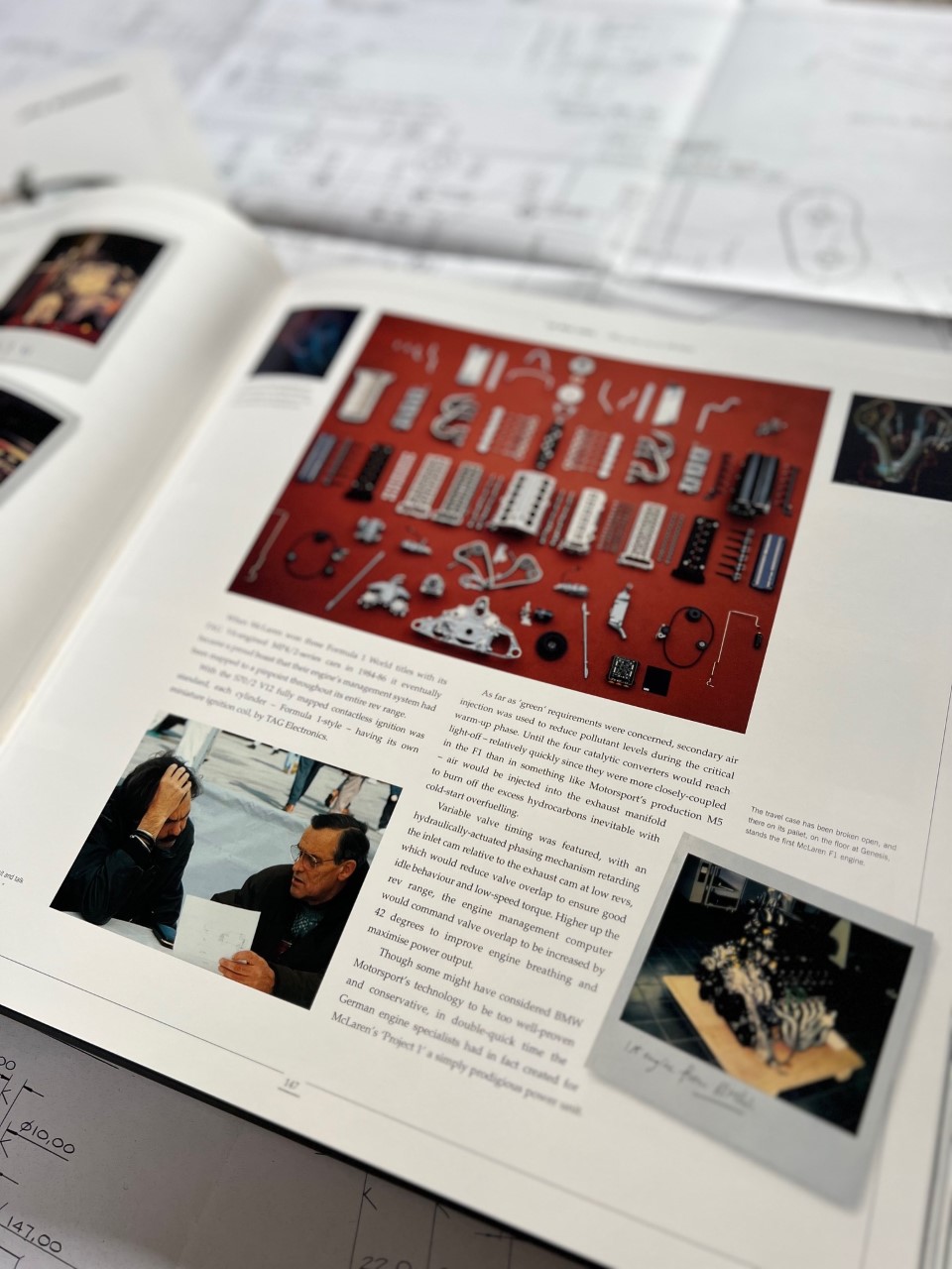 DRIVING AMBITION MCLAREN F1 BOOK